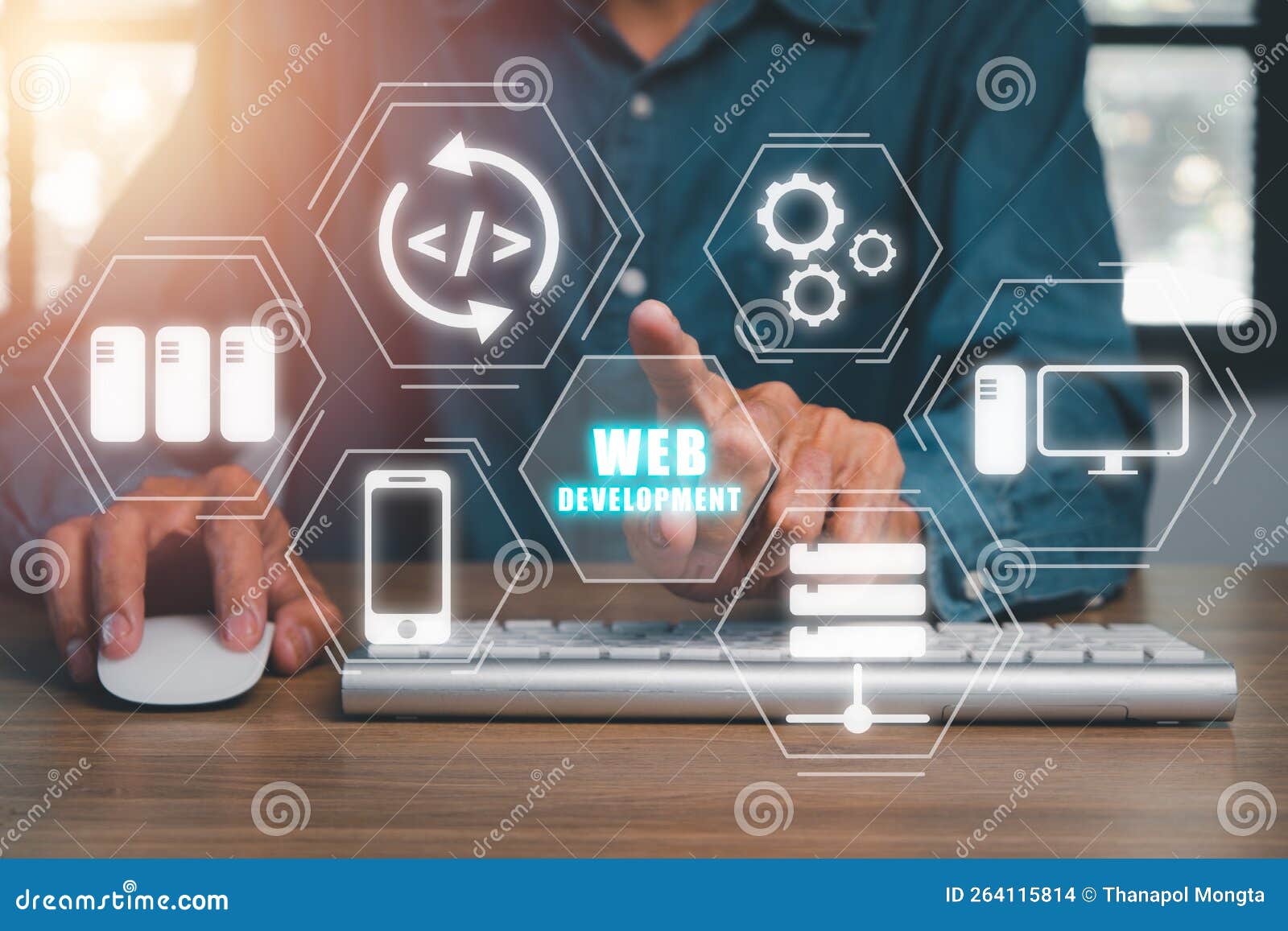 Web Development Coding Programming Internet Technology Business Concept