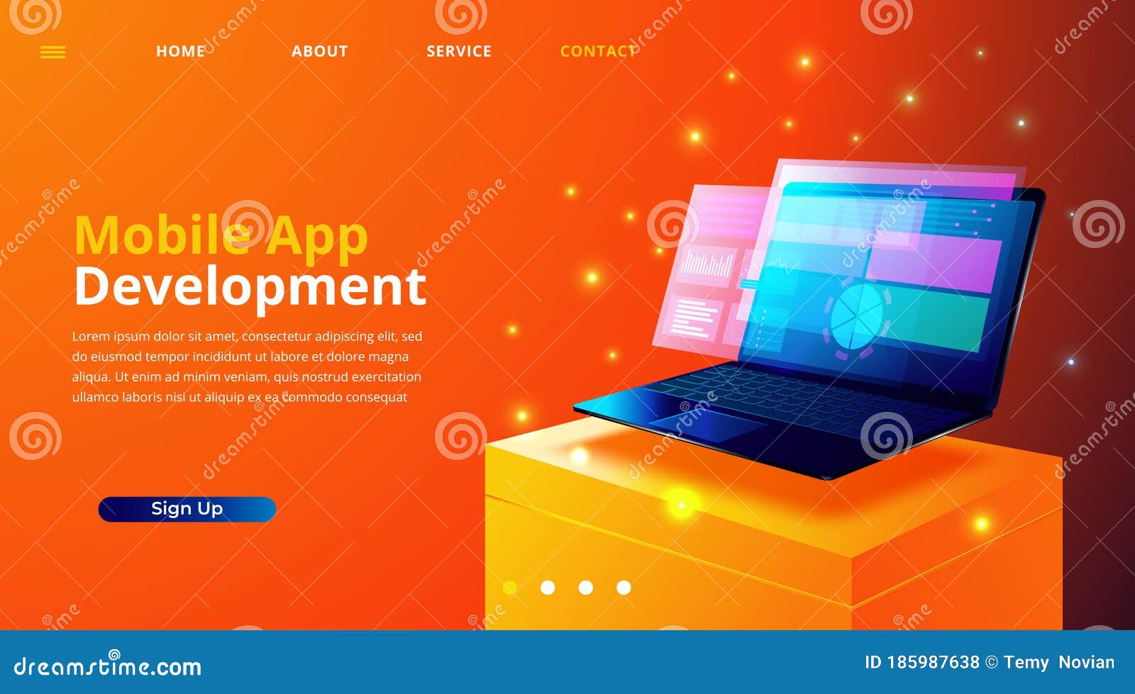Web Development Coding And Programming Responsive Layout Internet Site Or App Of Devices 1585
