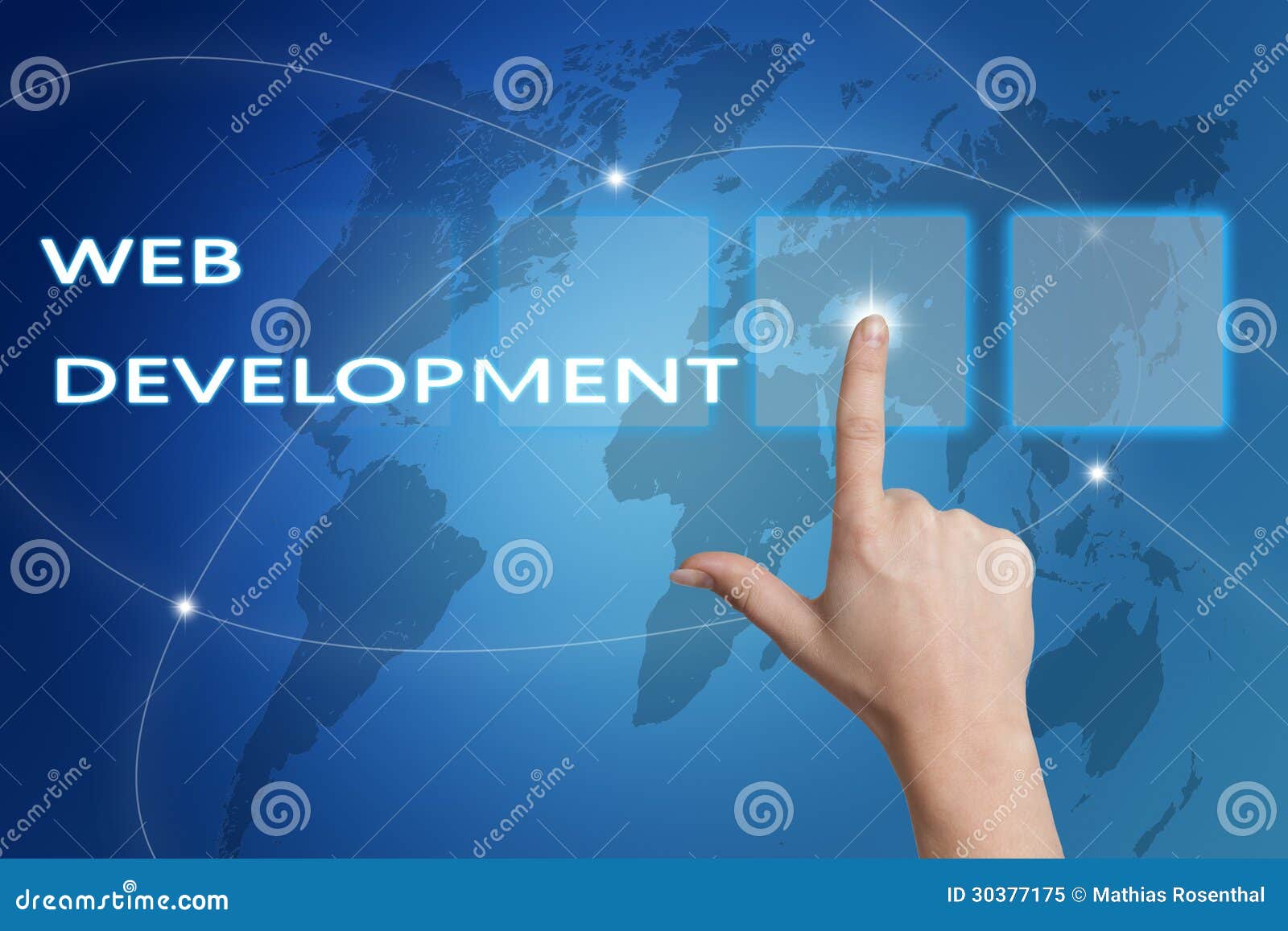 Web Development stock illustration. Illustration of network - 30377175