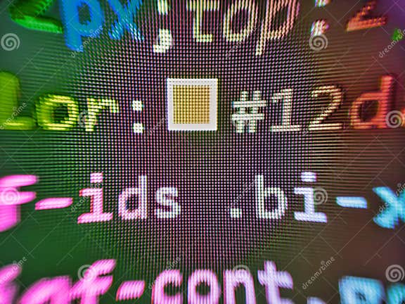 Web Development Concept Program Code Php Html Css Of Site Data Encryption Security Code On A 6453