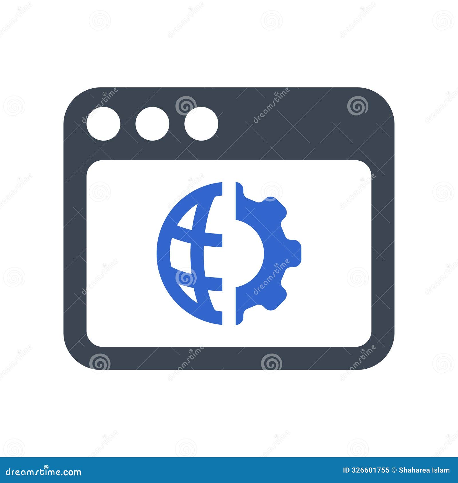 Web Development Icon stock illustration. Illustration of symbol - 326601755
