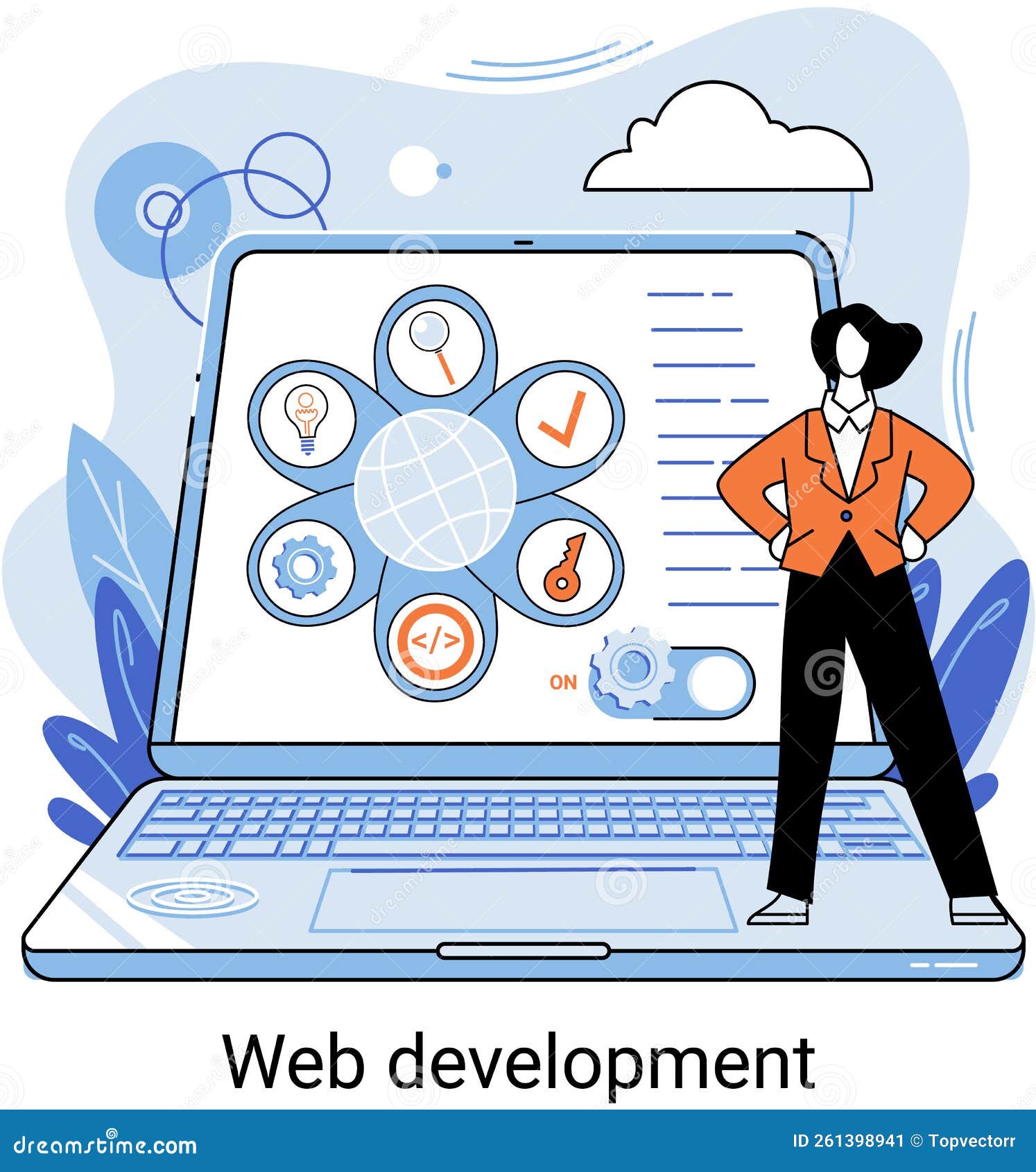 Web Development Coding And Programming Creation Digital Software Mobile Desktop Platforms