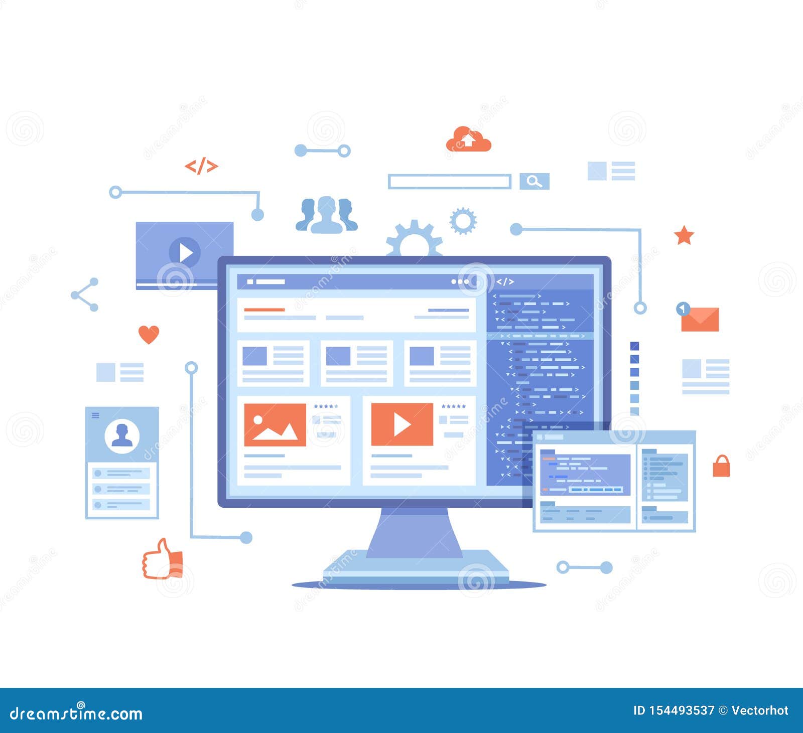 Web Development Optimization User Experience User Interface in E ...