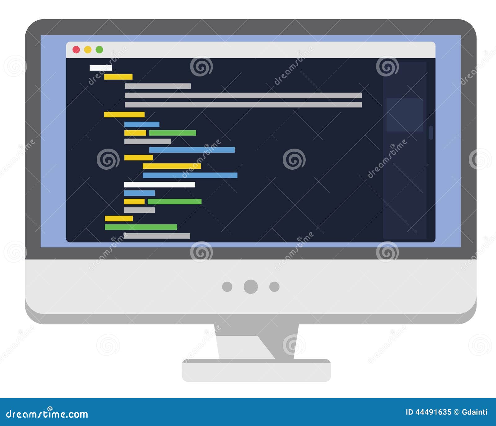 Web Development process stock vector. Illustration of coding - 44491635
