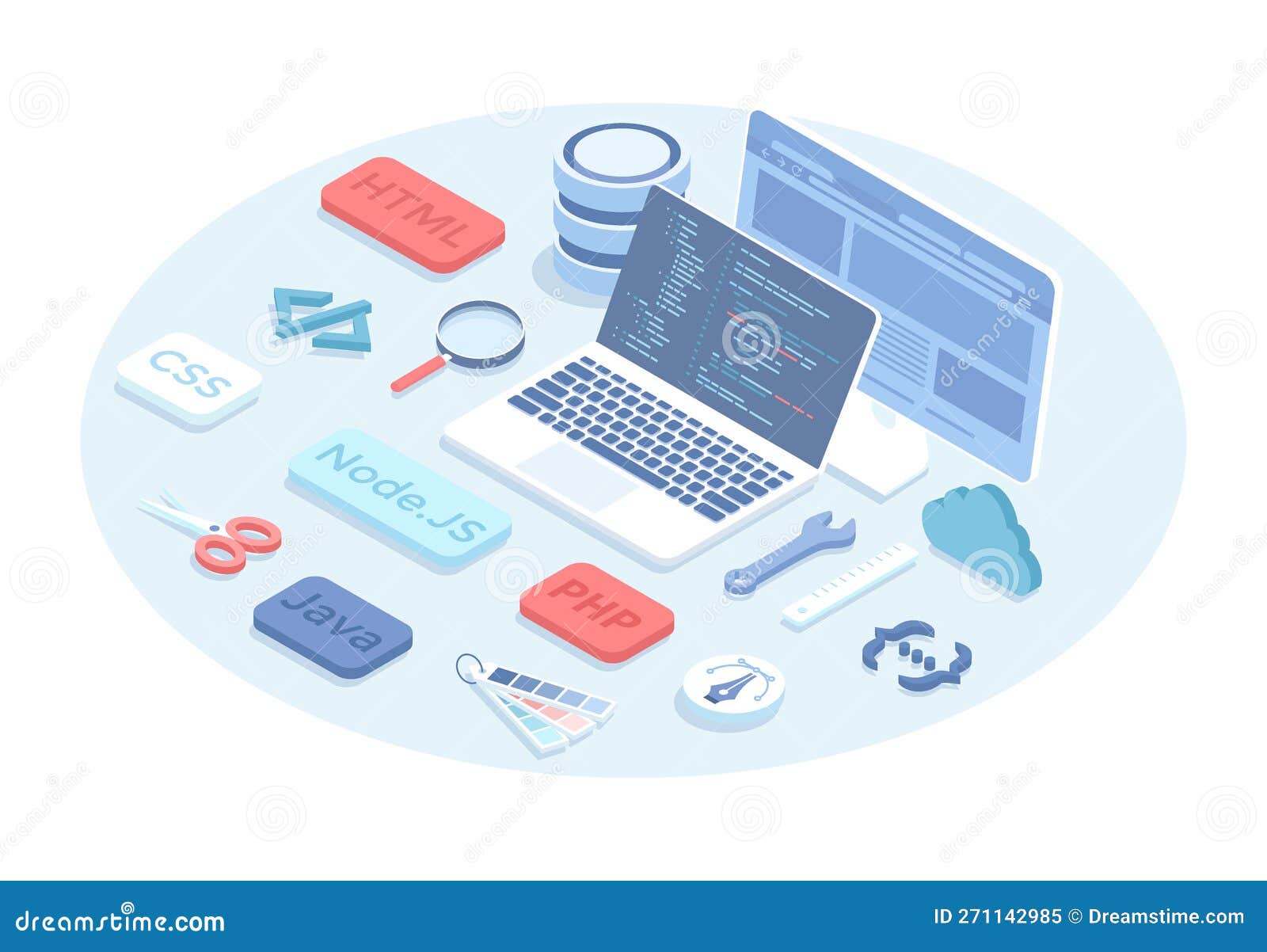 Web Development And Programming Programmer Engineering And Coding Programming Languages For