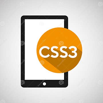 Web Development Smartphone Css3 Stock Vector - Illustration of coding ...