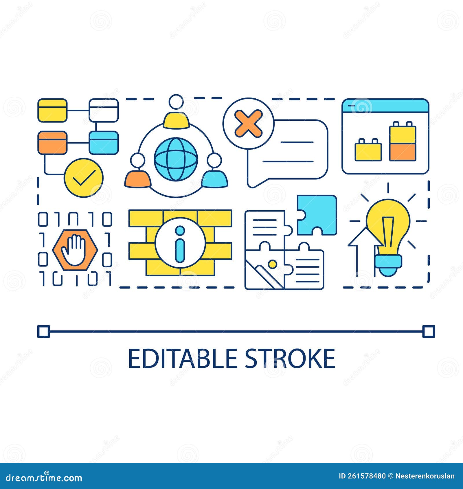AI Development Trends Are Depicted With Icons For Context Awareness ...