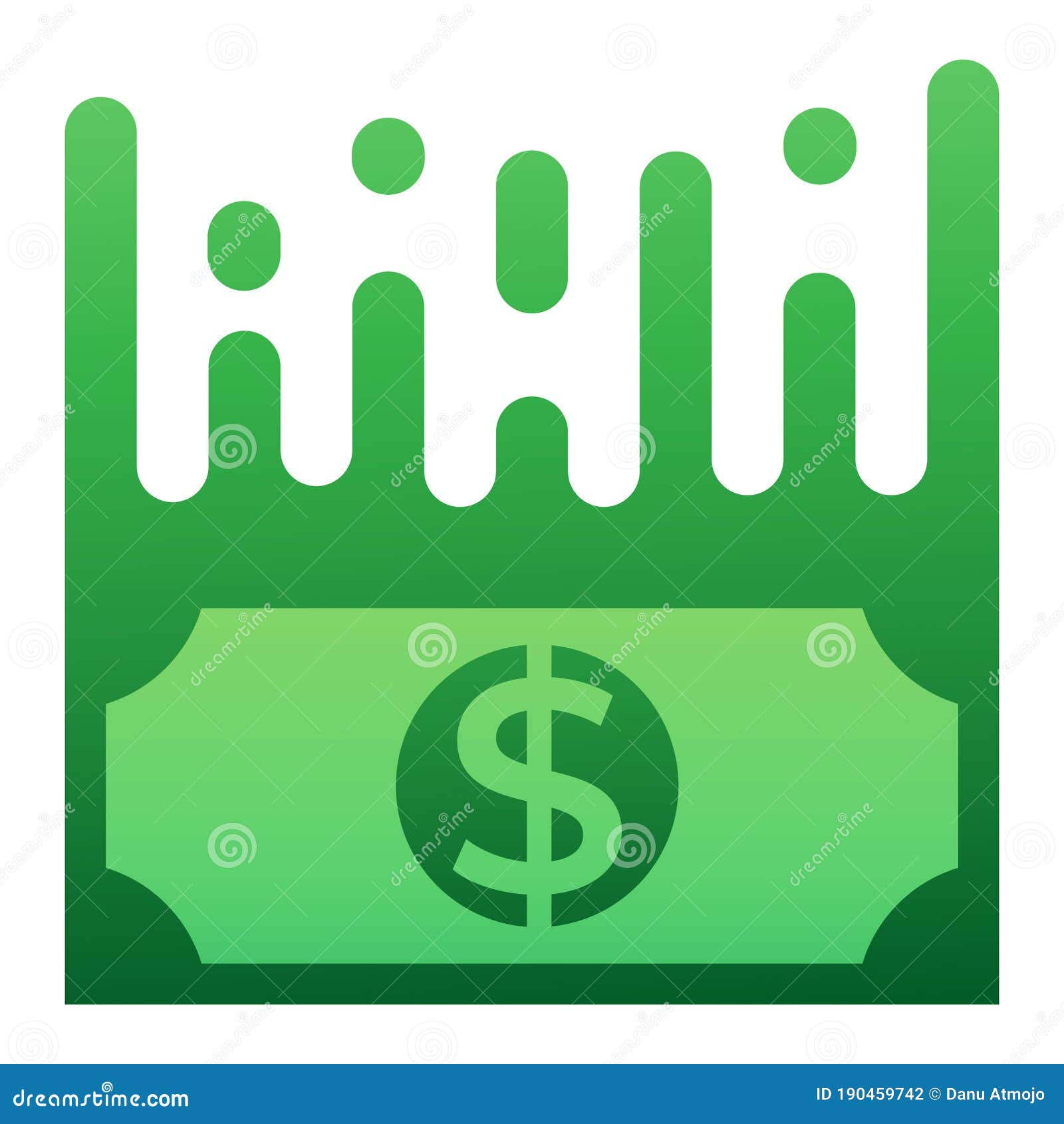 Dollar Fall Drop Down Rate Decrease Price Payment Value Finance Rising ...