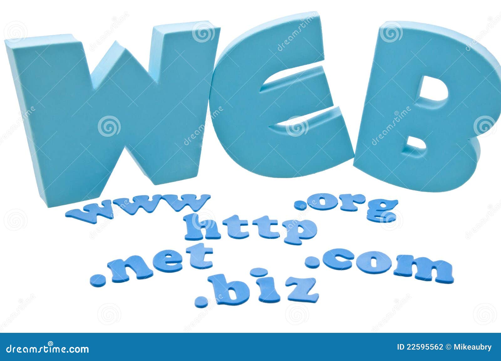Web domain extension stock photo. Image of sign, domain - 22595562