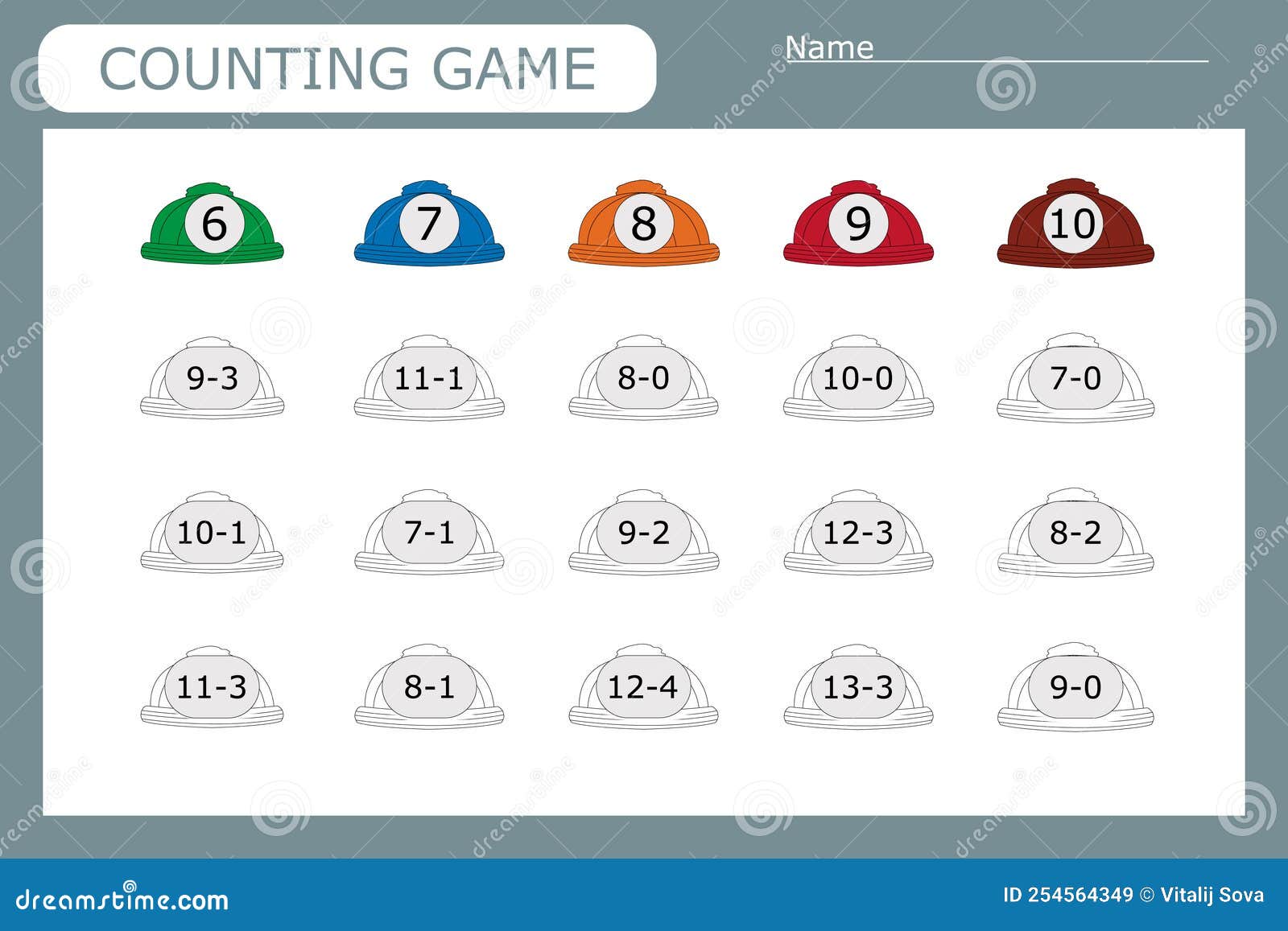 Worksheet vector design stock illustration. Illustration of ...