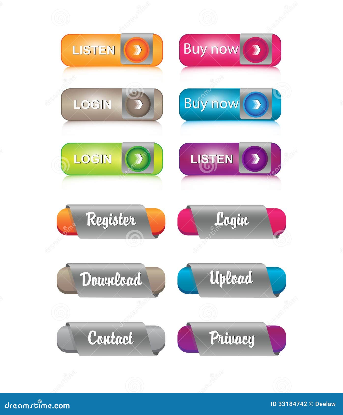 Web element. stock vector. Illustration of abstract, element - 33184742