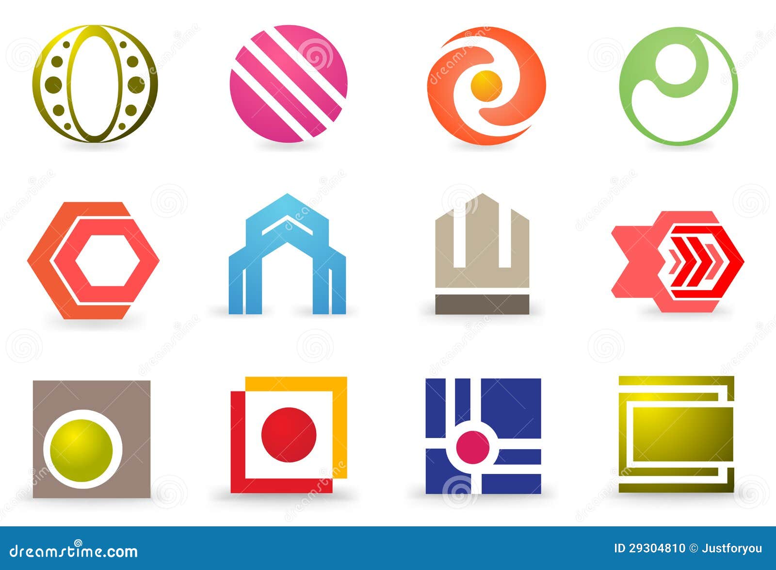 Web elements stock vector. Illustration of design, curve - 29304810