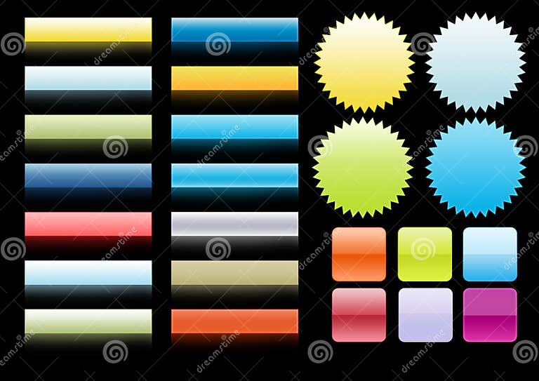 Web elements stock illustration. Illustration of computer - 4582748