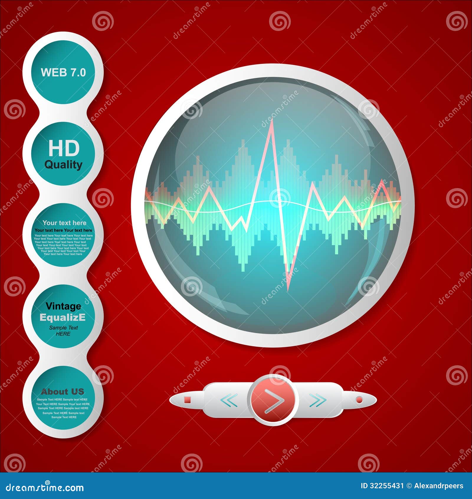 Web Elements stock vector. Illustration of elements, creative - 32255431