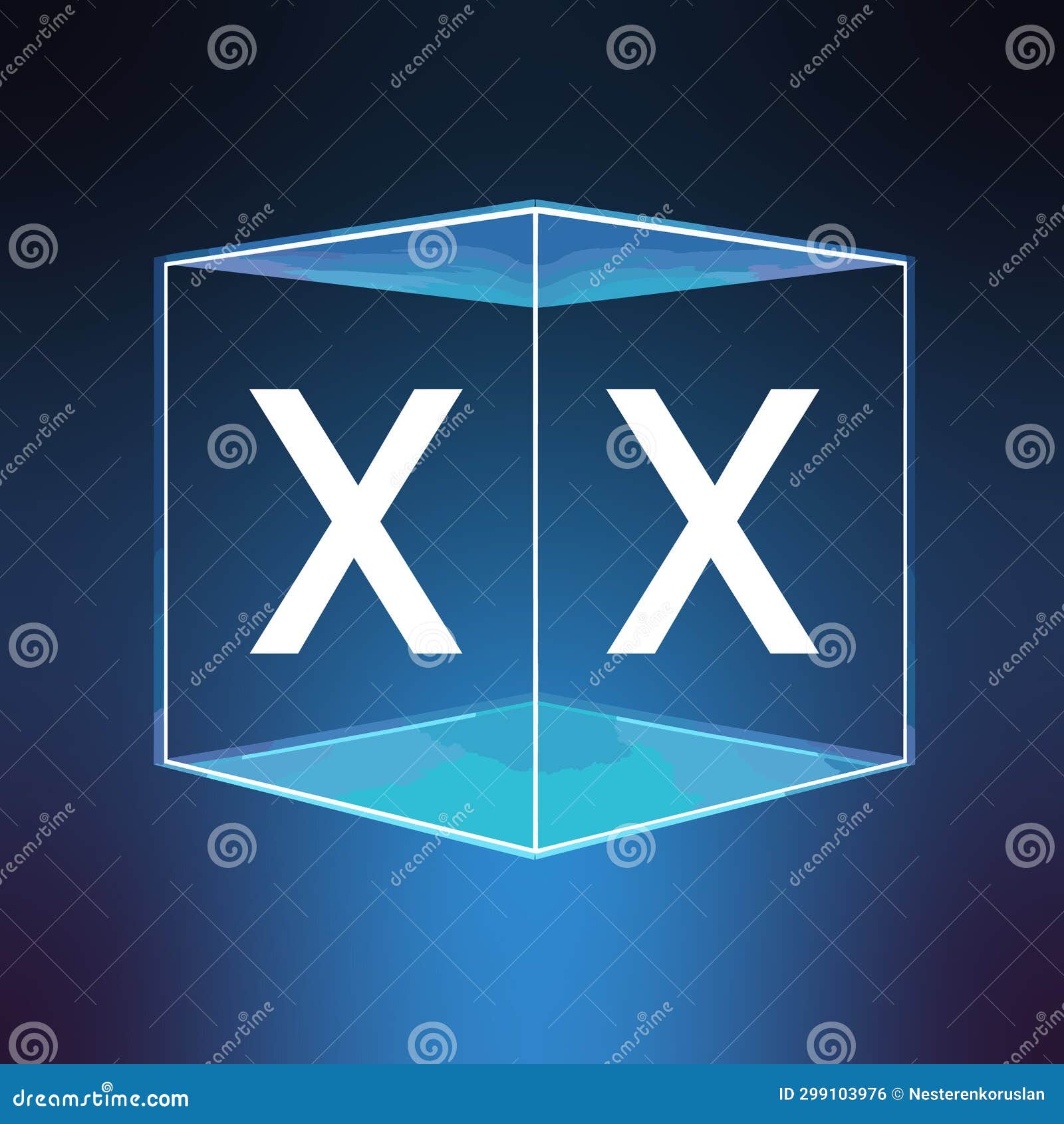 Web Encryption Service Filled Gradient Initial Logo Idea Stock Vector ...