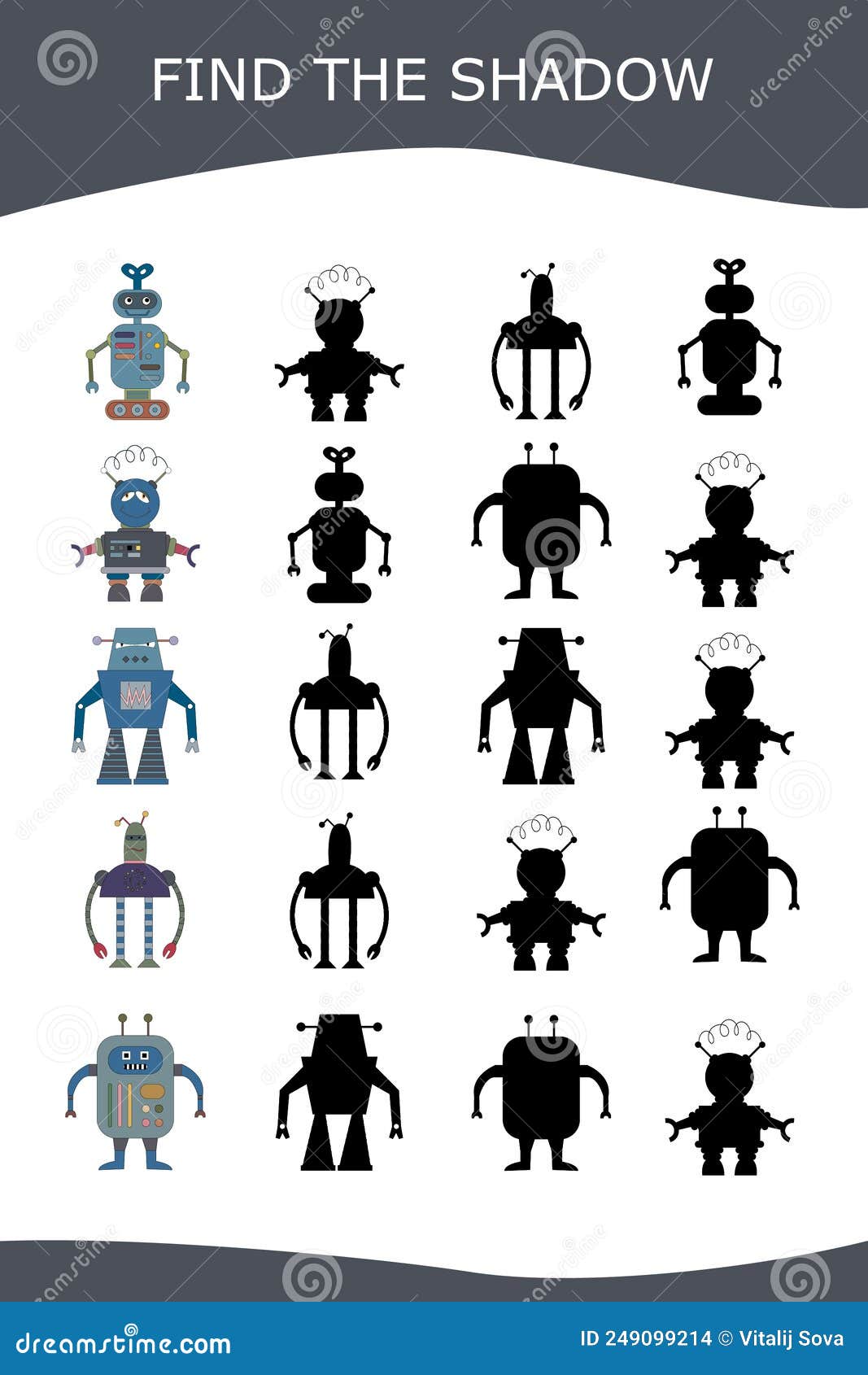 Preschool worksheet stock illustration. Illustration of match - 249099214