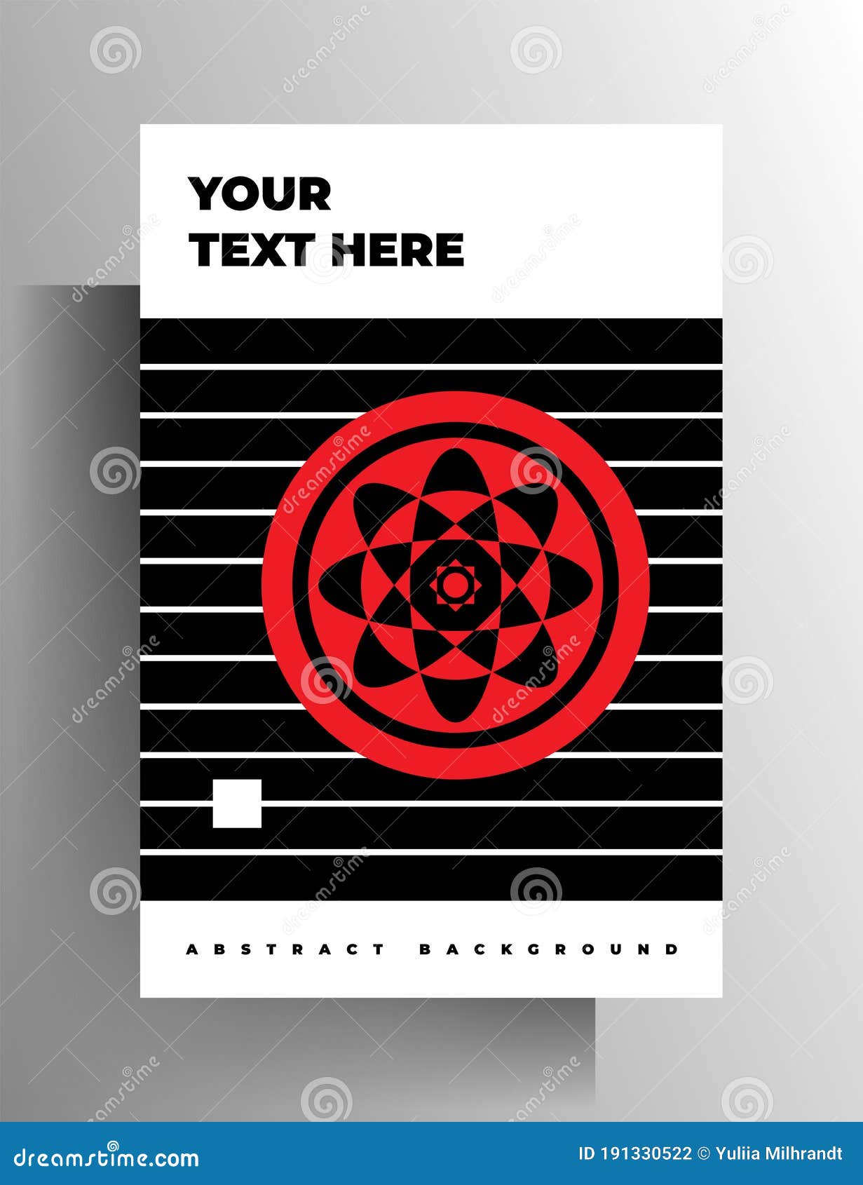 Geometric Cover Design for Book, Magazine, Brochure, Booklet, Catalog ...