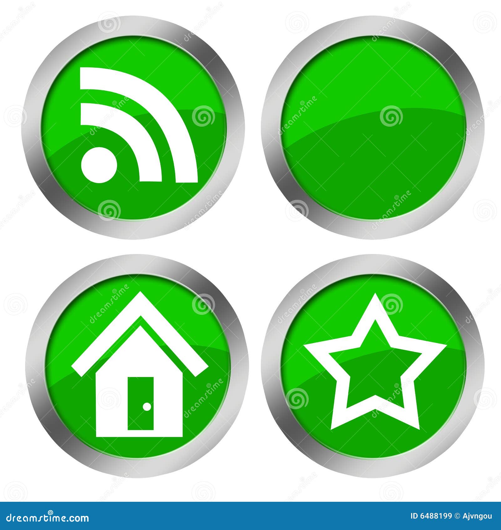 Web green buttons editorial stock image. Illustration of internet - 6488199