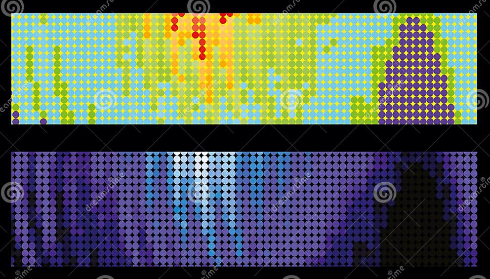 Web head banners stock illustration. Illustration of rounds - 25619375