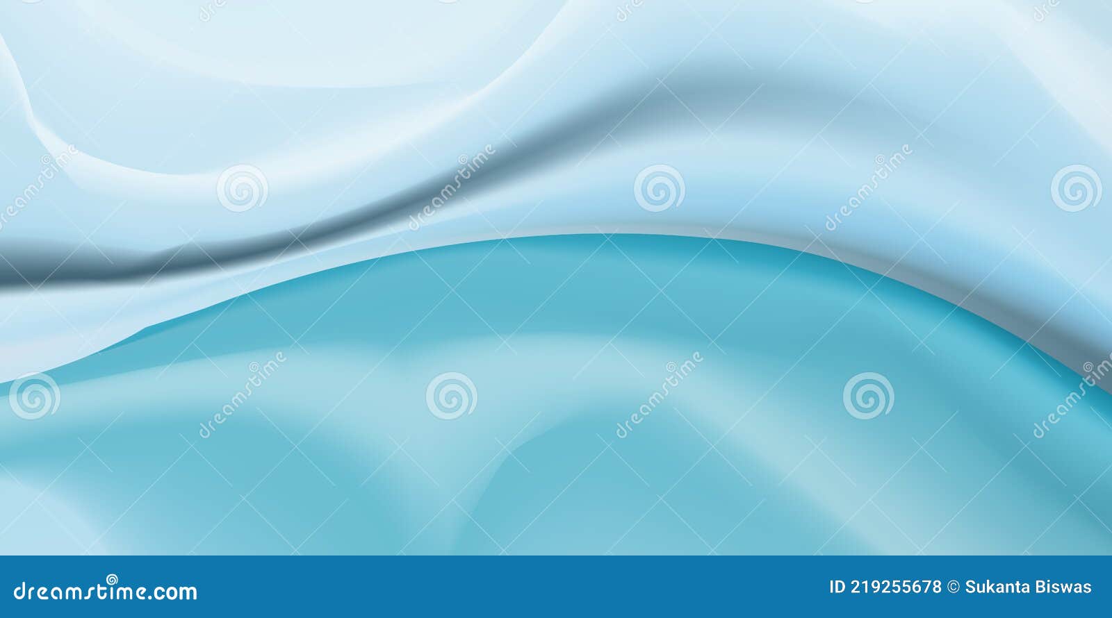 Web Header Background Design with Liquid Blue Paint Flow. Stock ...