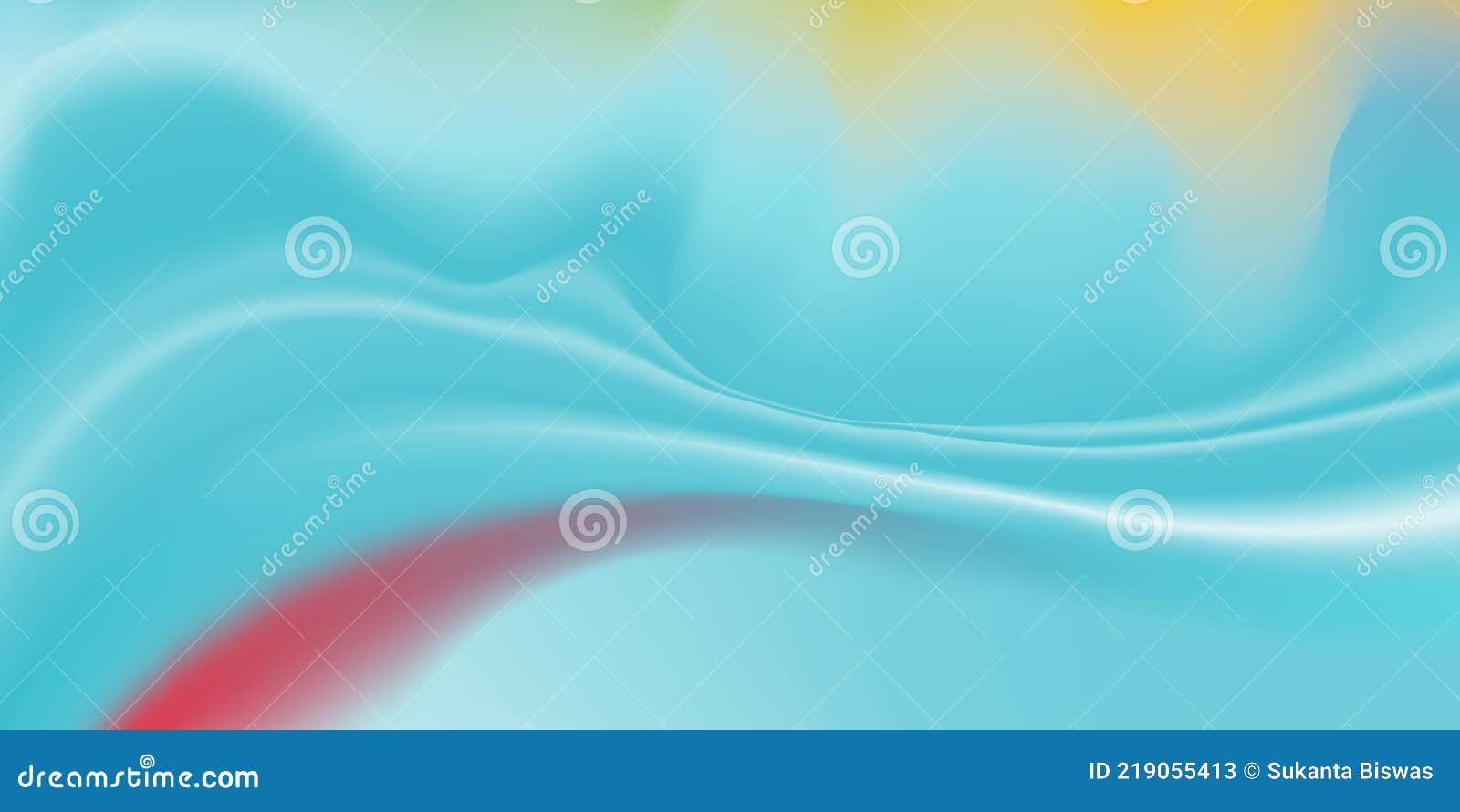 Web Header Background Design with Liquid Blue and Red Paint Flow. Stock ...