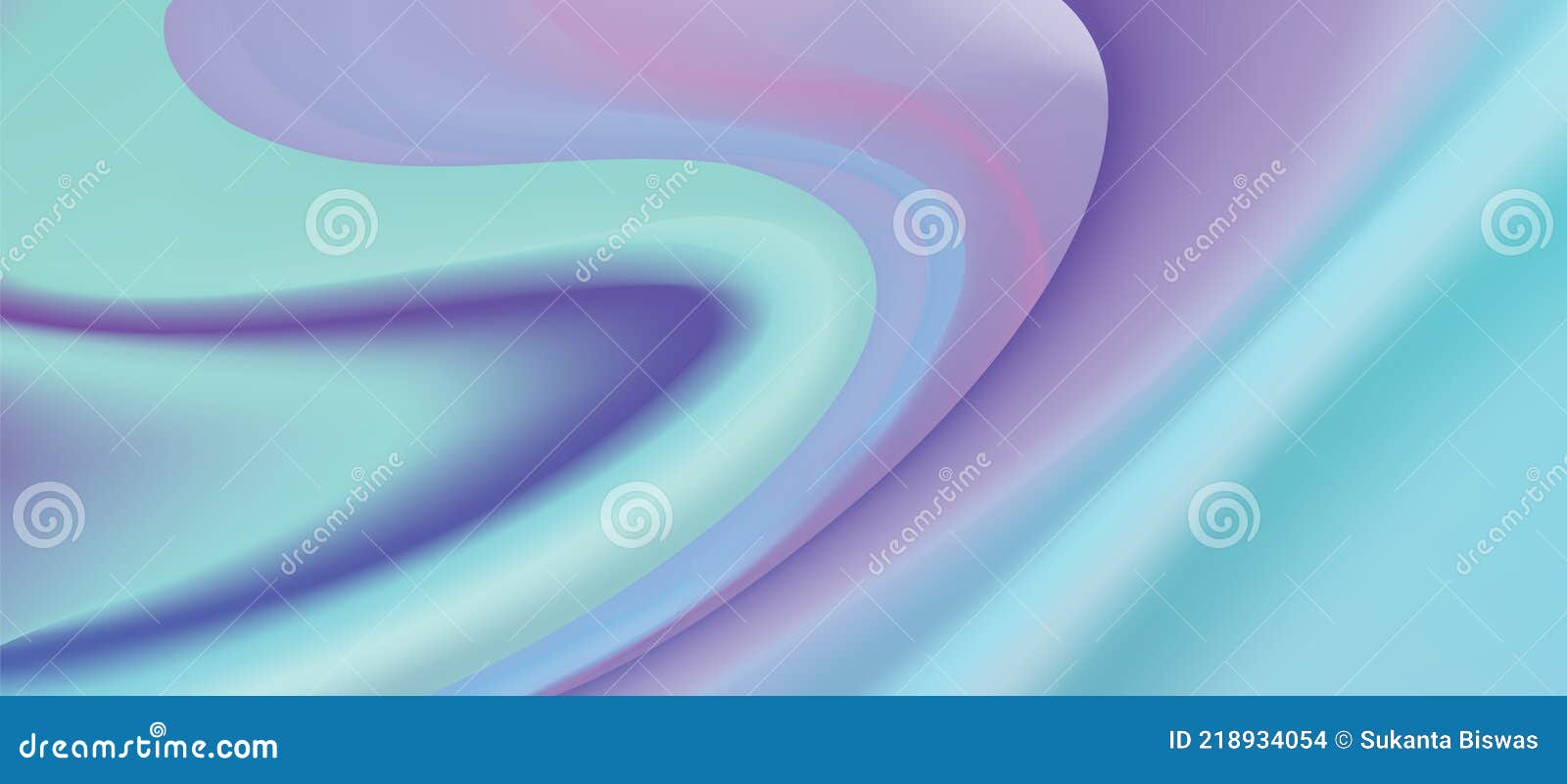 Web Header Background Design with Liquid Blue and Violet Paint Flow ...
