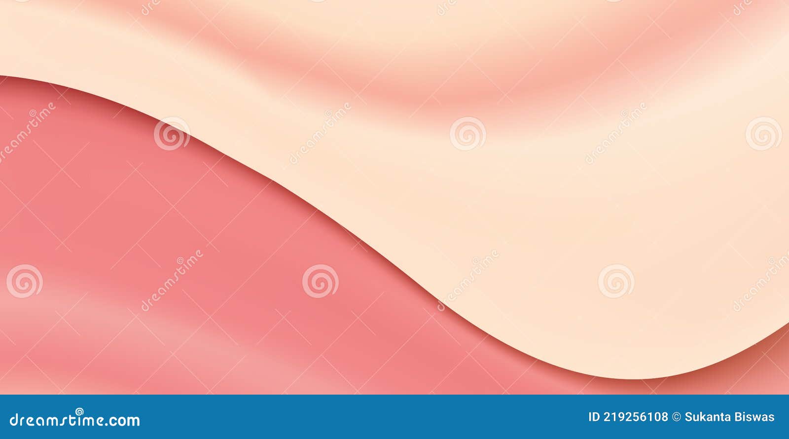 Web Header Background Design with Liquid Peach Paint Flow. Stock ...