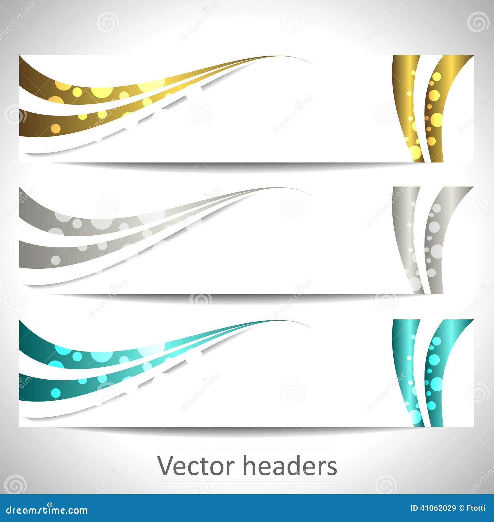 Web Headers, Set of Banners Stock Vector - Illustration of modern ...
