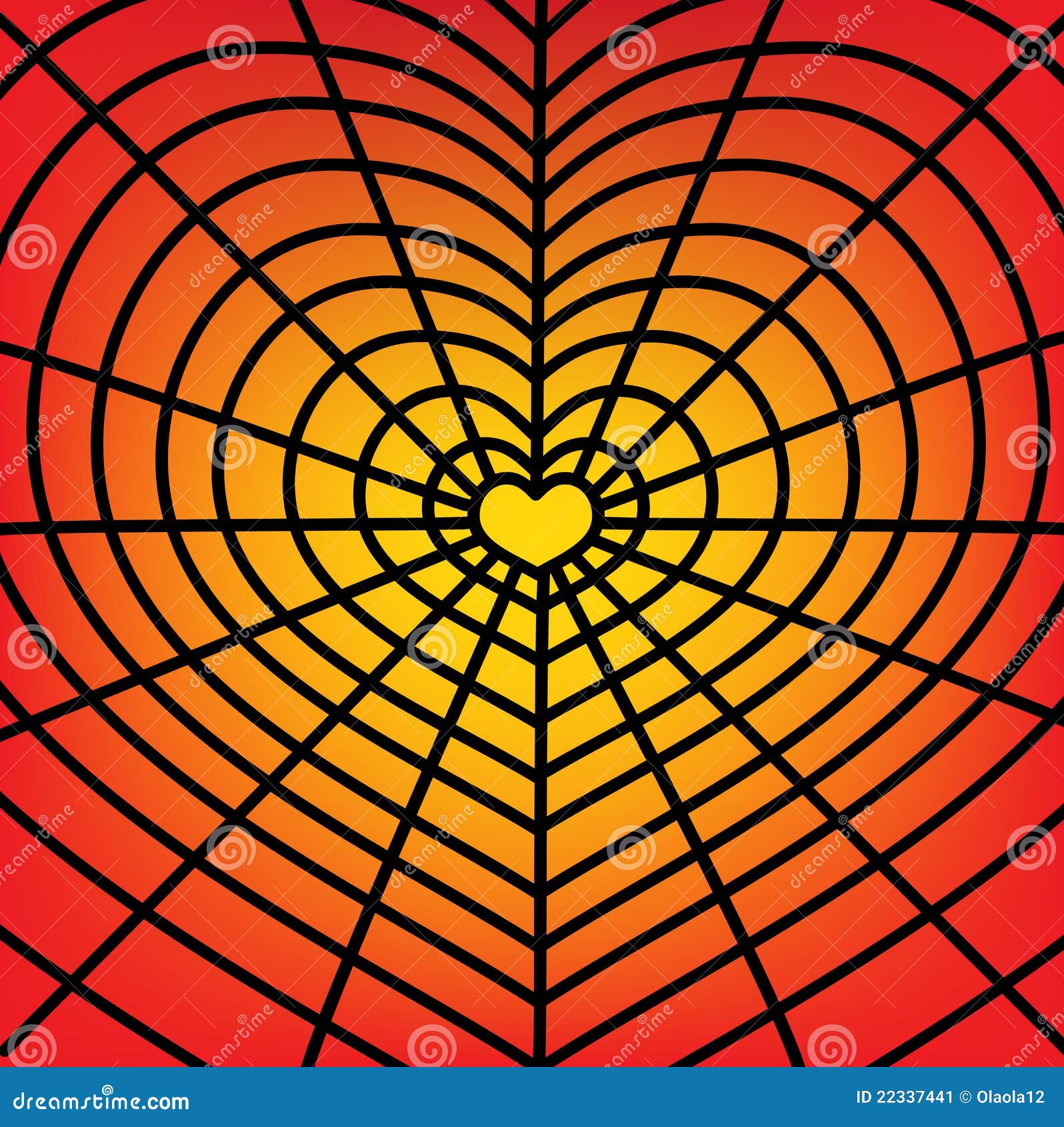 Web-heart stock vector. Illustration of passion, network - 22337441