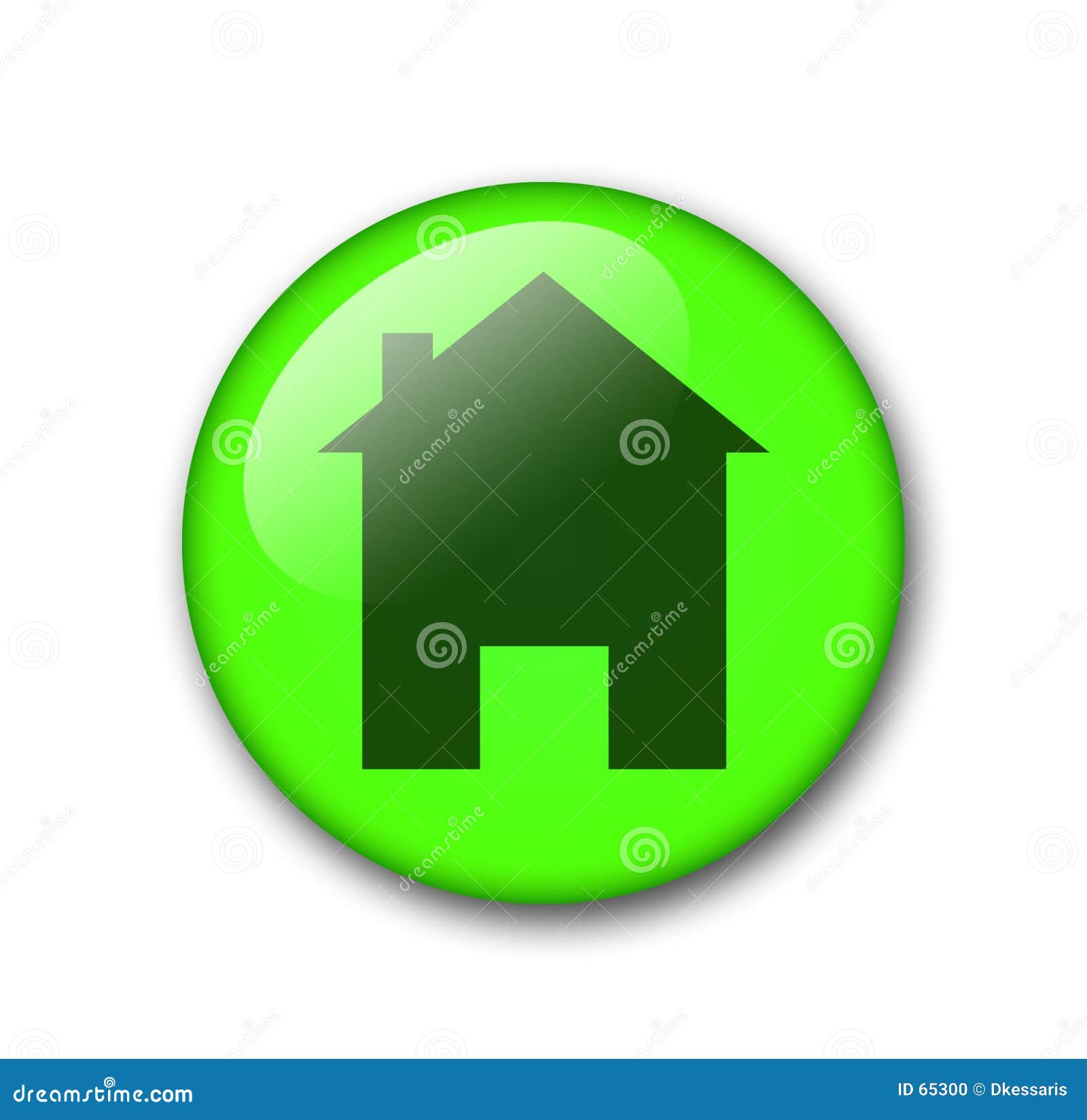 Web home button stock illustration. Illustration of crystal - 65300