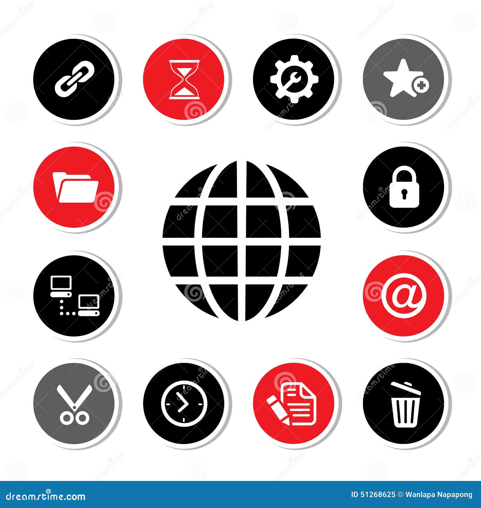 Web hosting icons stock vector. Illustration of keyword - 51268625 Web hosting icons stock vector. Illustration of keyword - 51268625