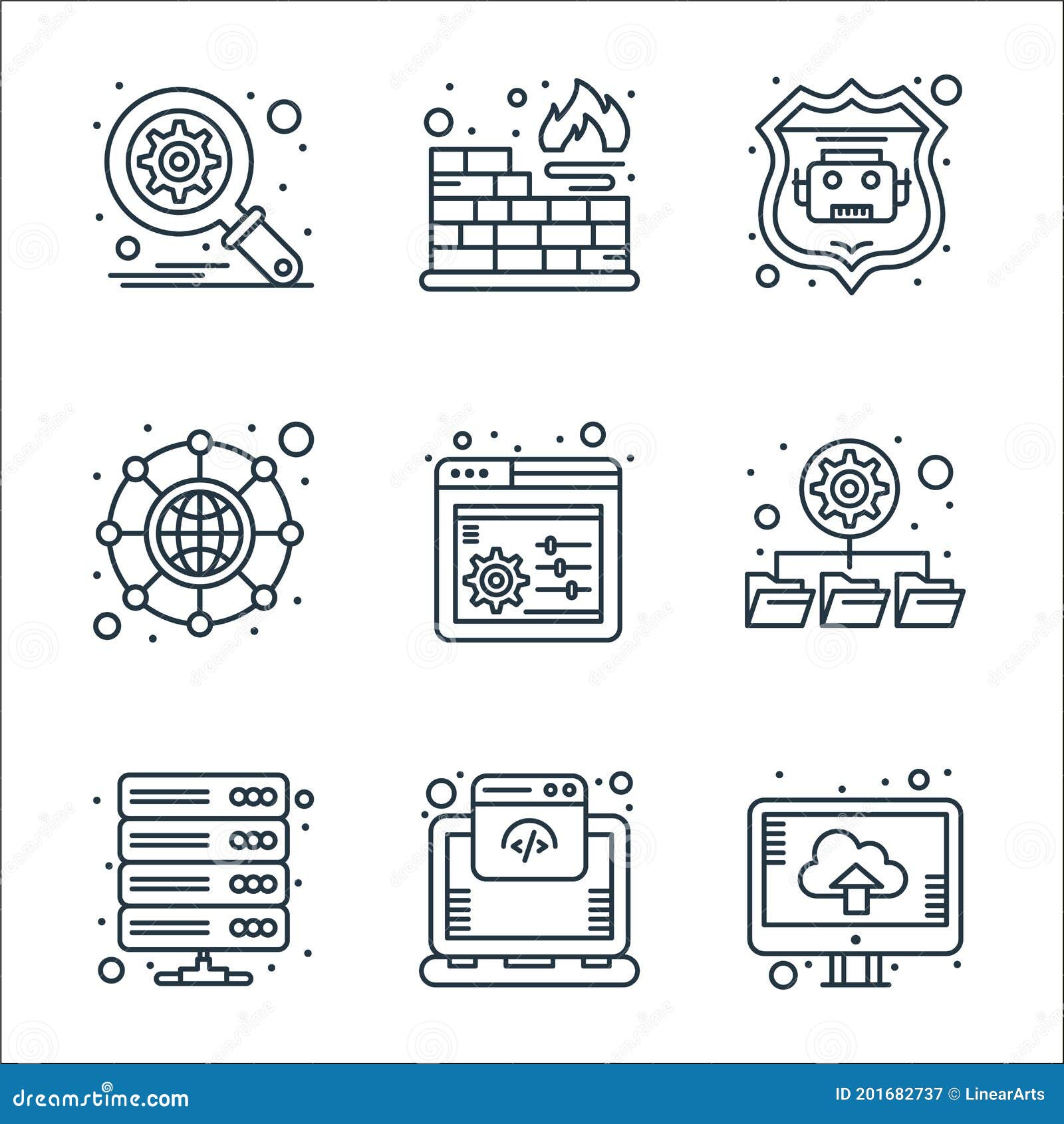 Linear Hierarchical Order Icon From Business Outline Collection. Thin ... Linear Hierarchical Order Icon From Business Outline Collection. Thin ...