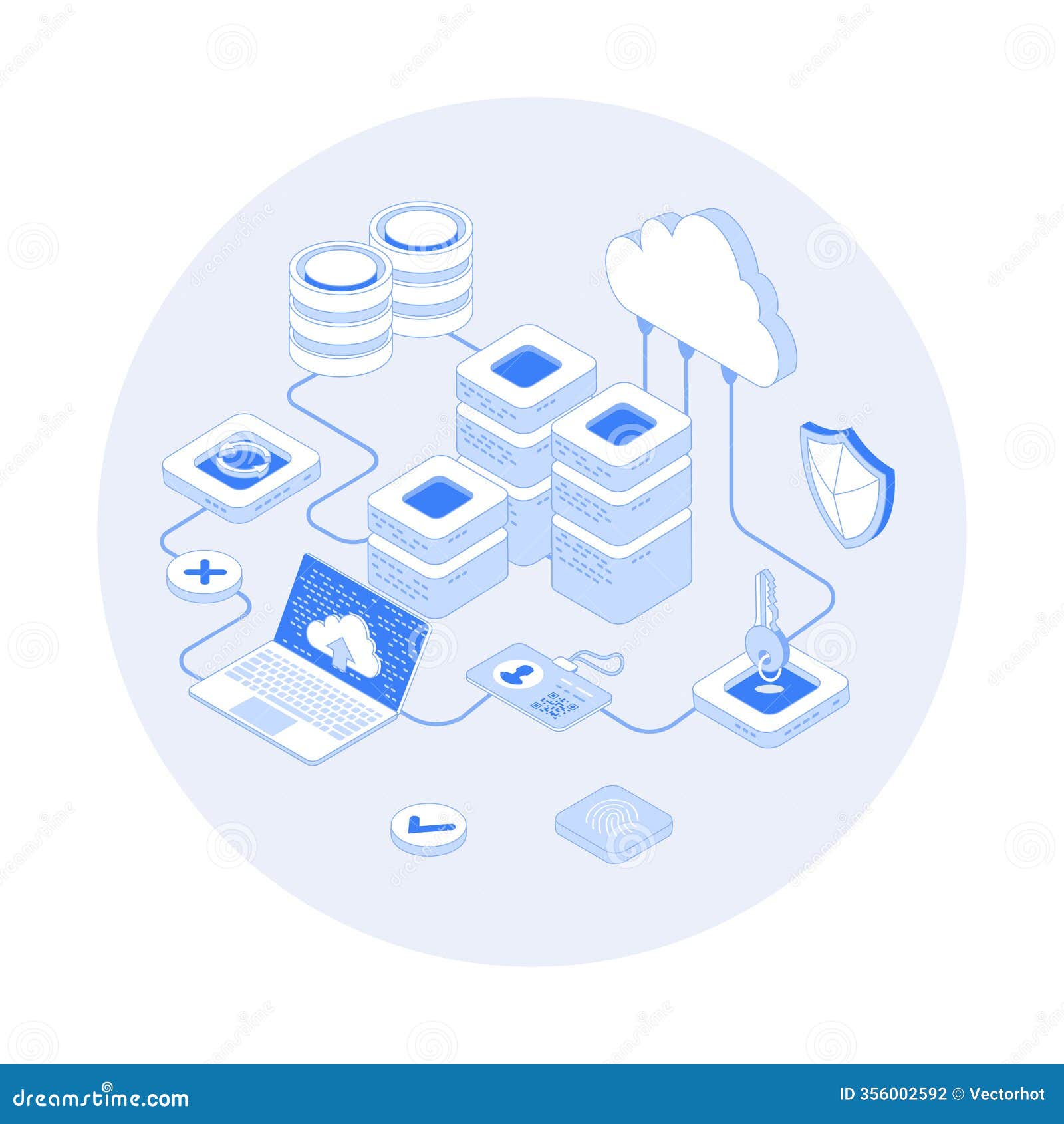 Web Hosting Loud Computing Storage Database Network Connection Hosting Servers Computer