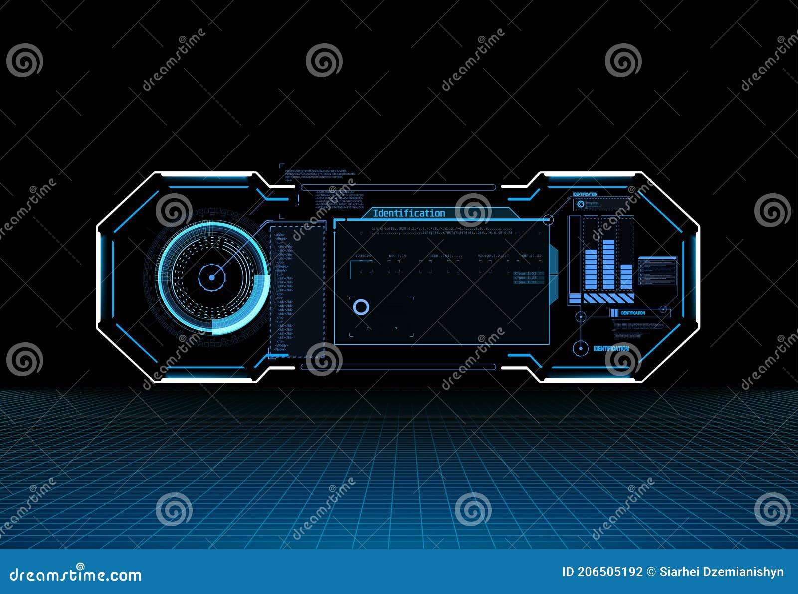 HUD Elements Mega Set Pack. Dashboard Display Virtual Reality ...