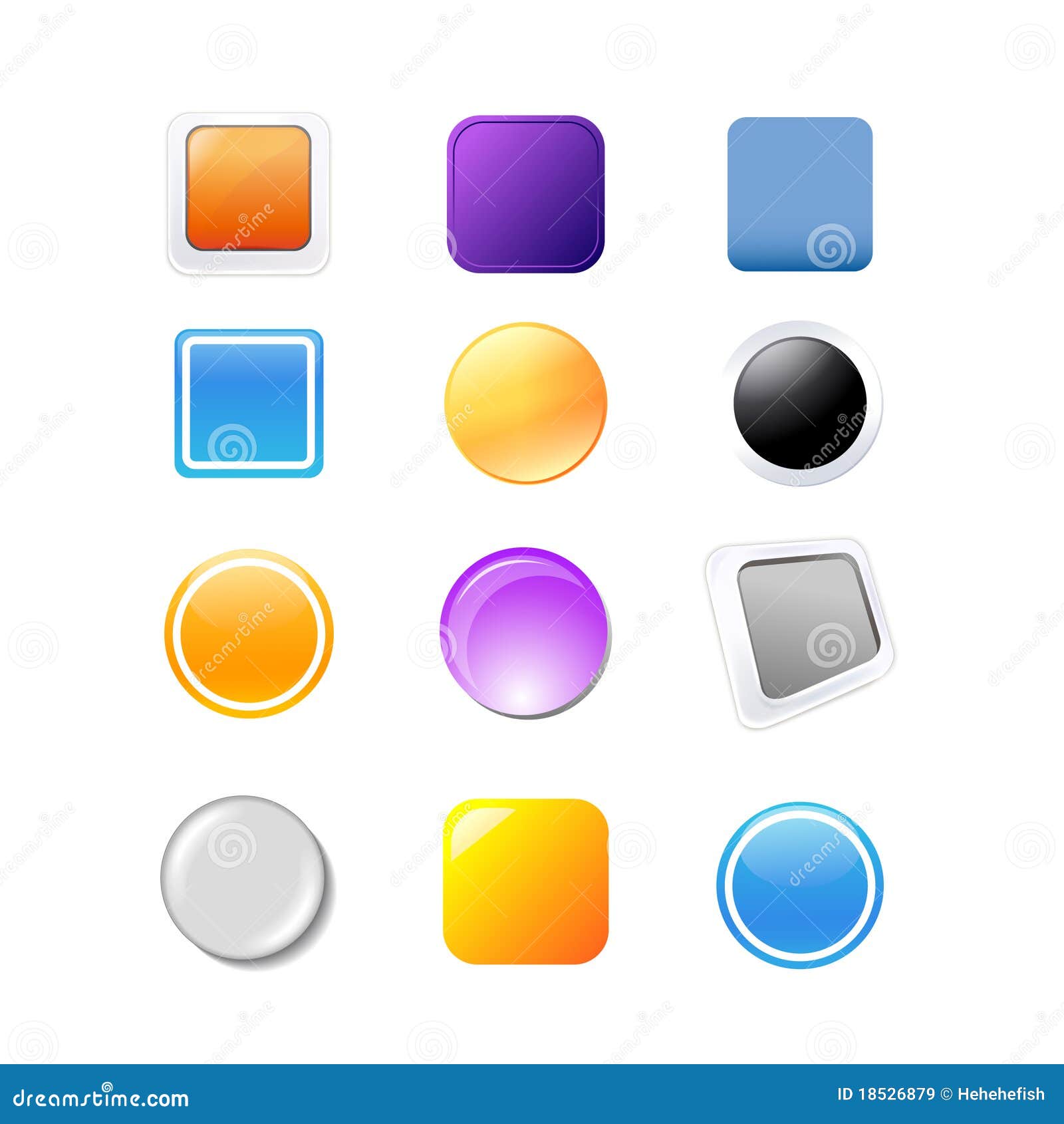 Web icon border stock vector. Illustration of circle - 18526879