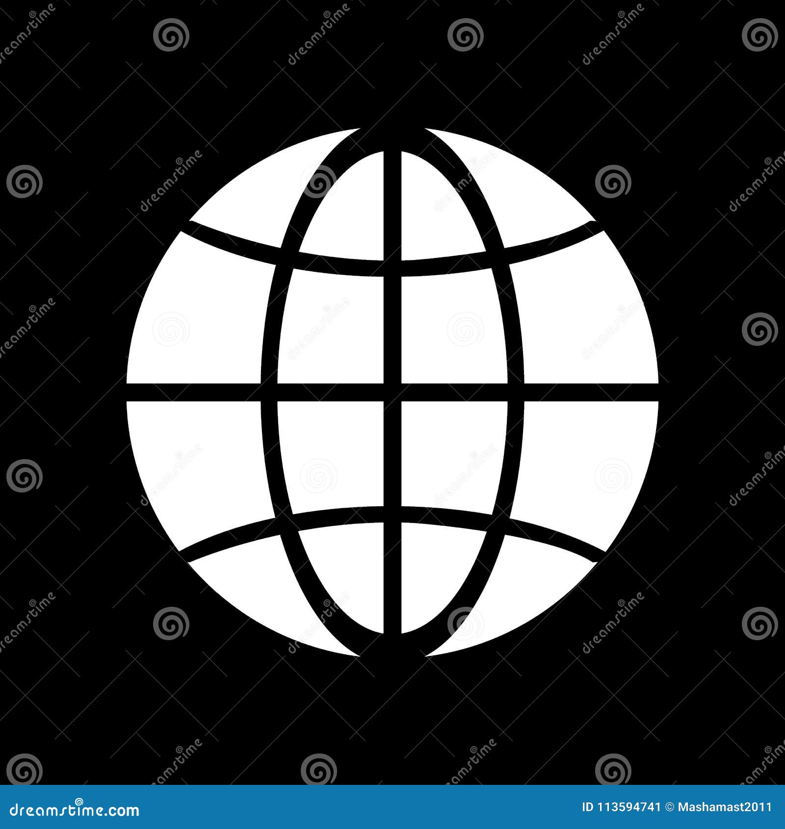 Web Icon Page Symbol Globe,Web Icon Logo Stock Vector - Illustration of ...