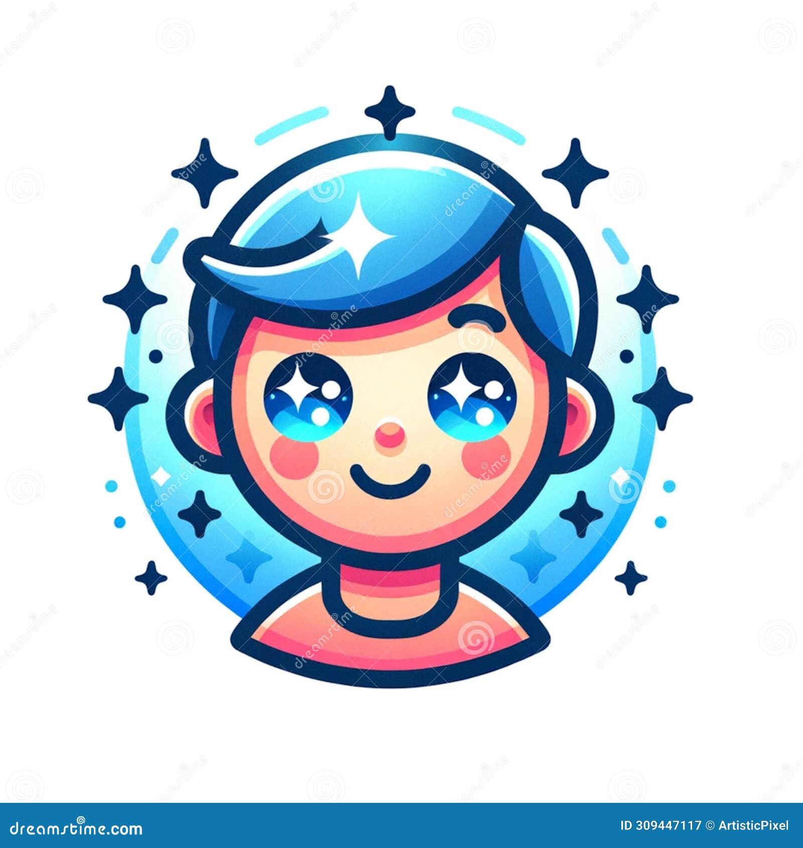 Pixie Series Profile Icon: Your Friendly Avatar Awaits Stock ...