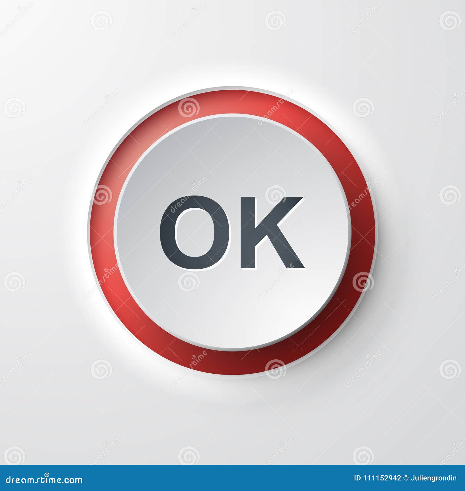 Web icon push button ok stock illustration. Illustration of symbol ...