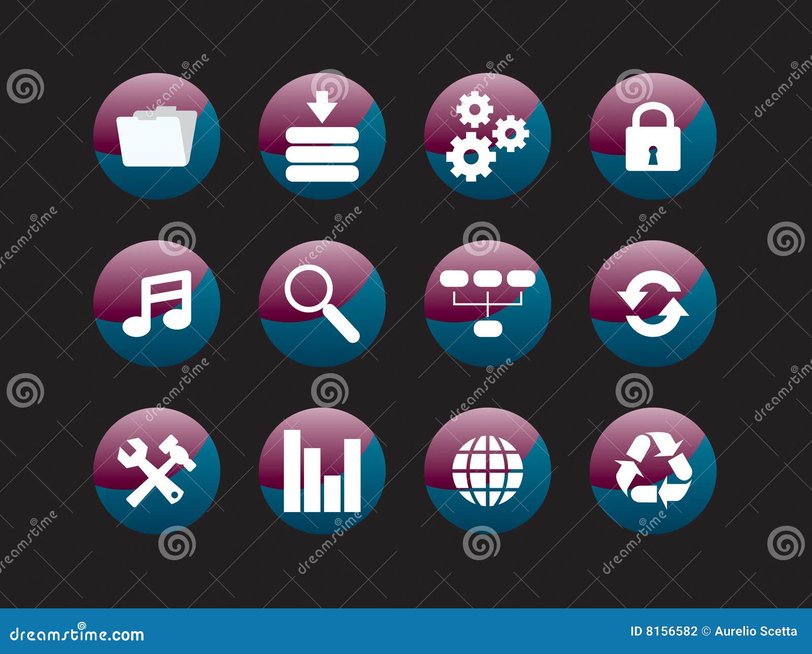 Web Icon Set Picture. Image: 8156582