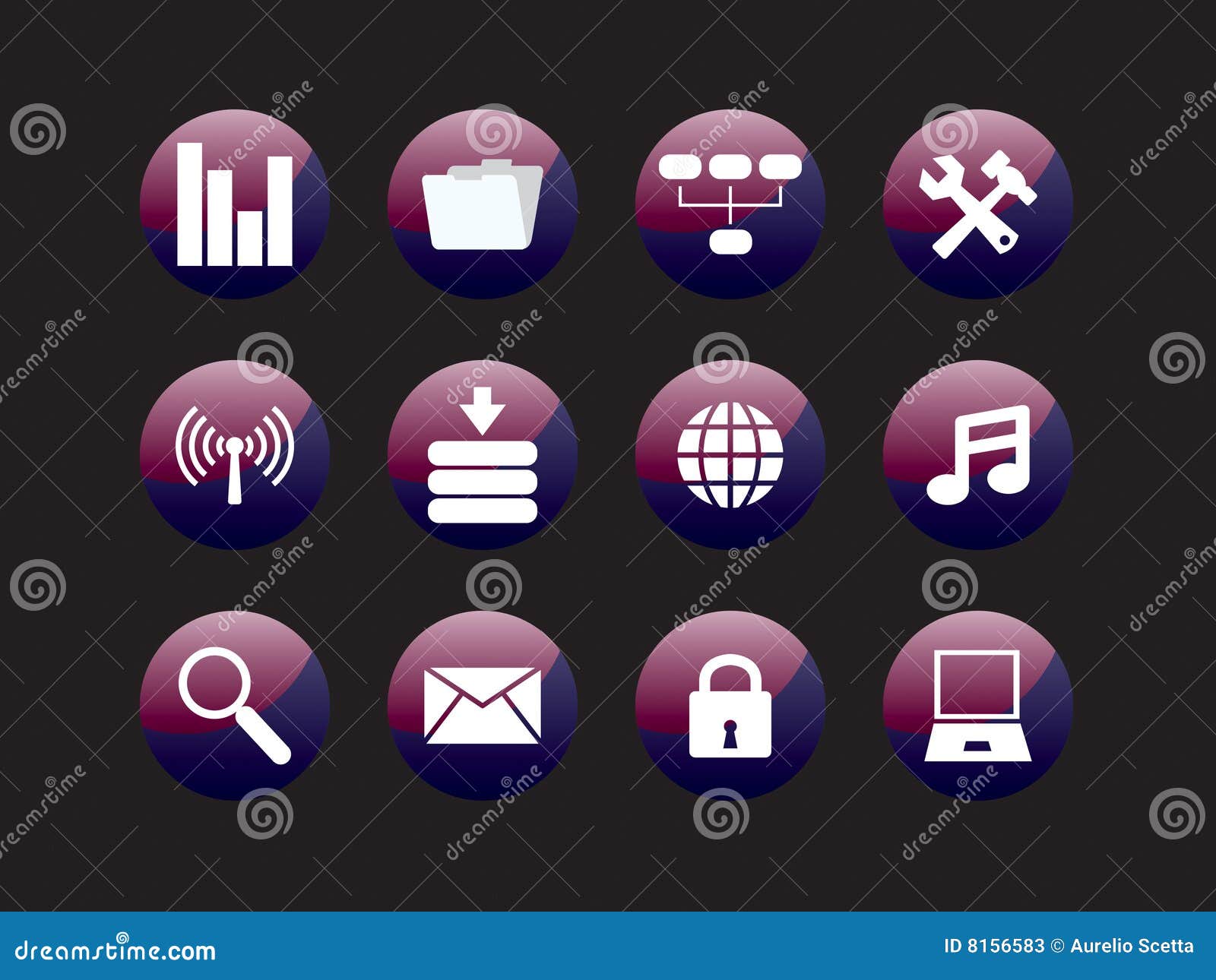 Web Icon Set Picture. Image: 8156583