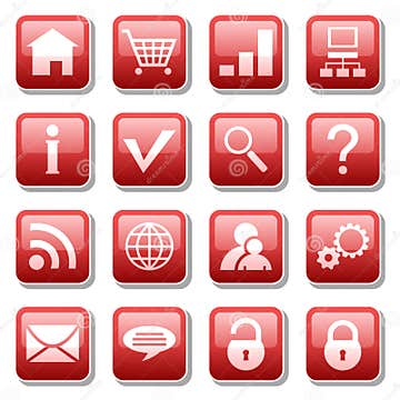 Web icons editorial stock image. Illustration of isolated - 5504279