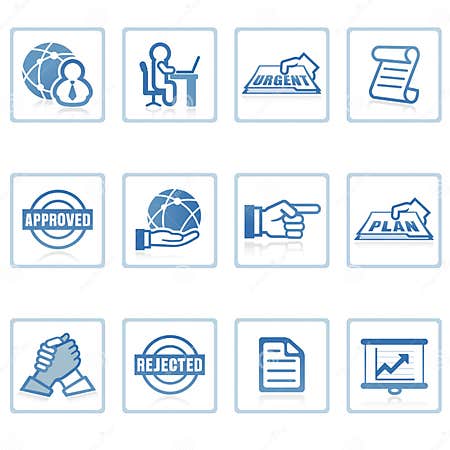 Web Icons : Global Business and Office Stock Illustration ...