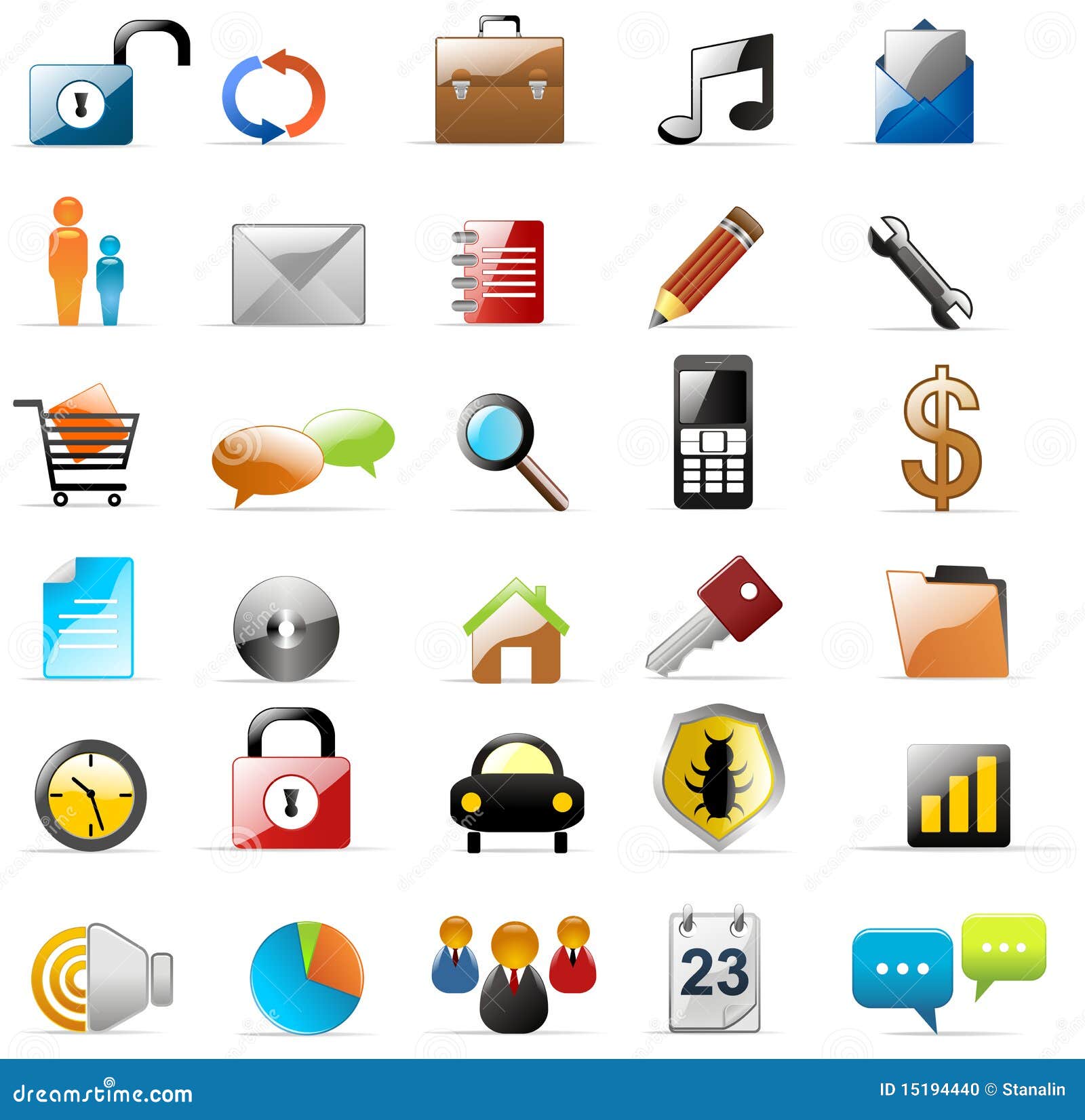 Web icons vectors stock vector. Illustration of characters - 15194440