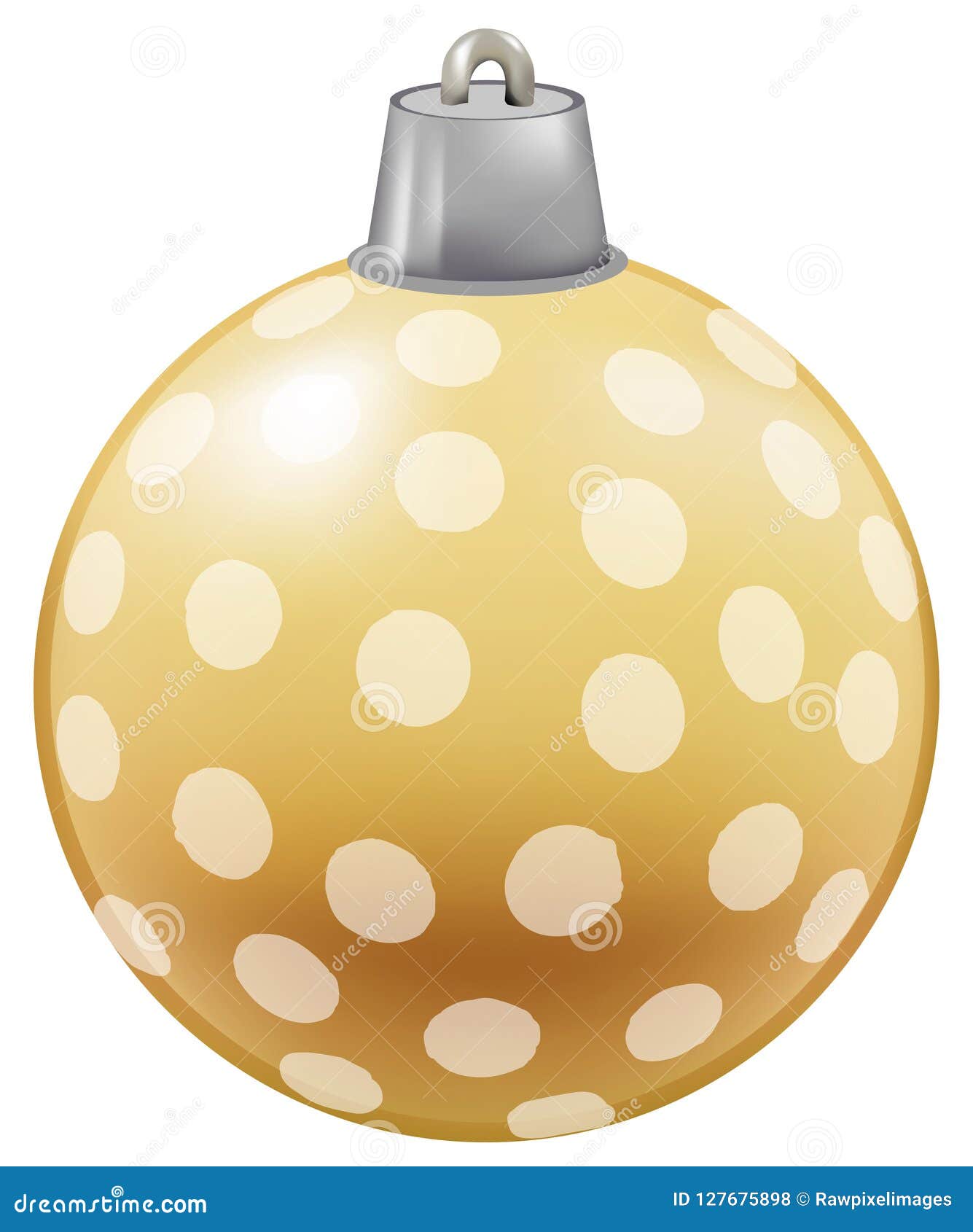 Illustration of Bauble for Christmas Tree Decoration Stock Illustration ...