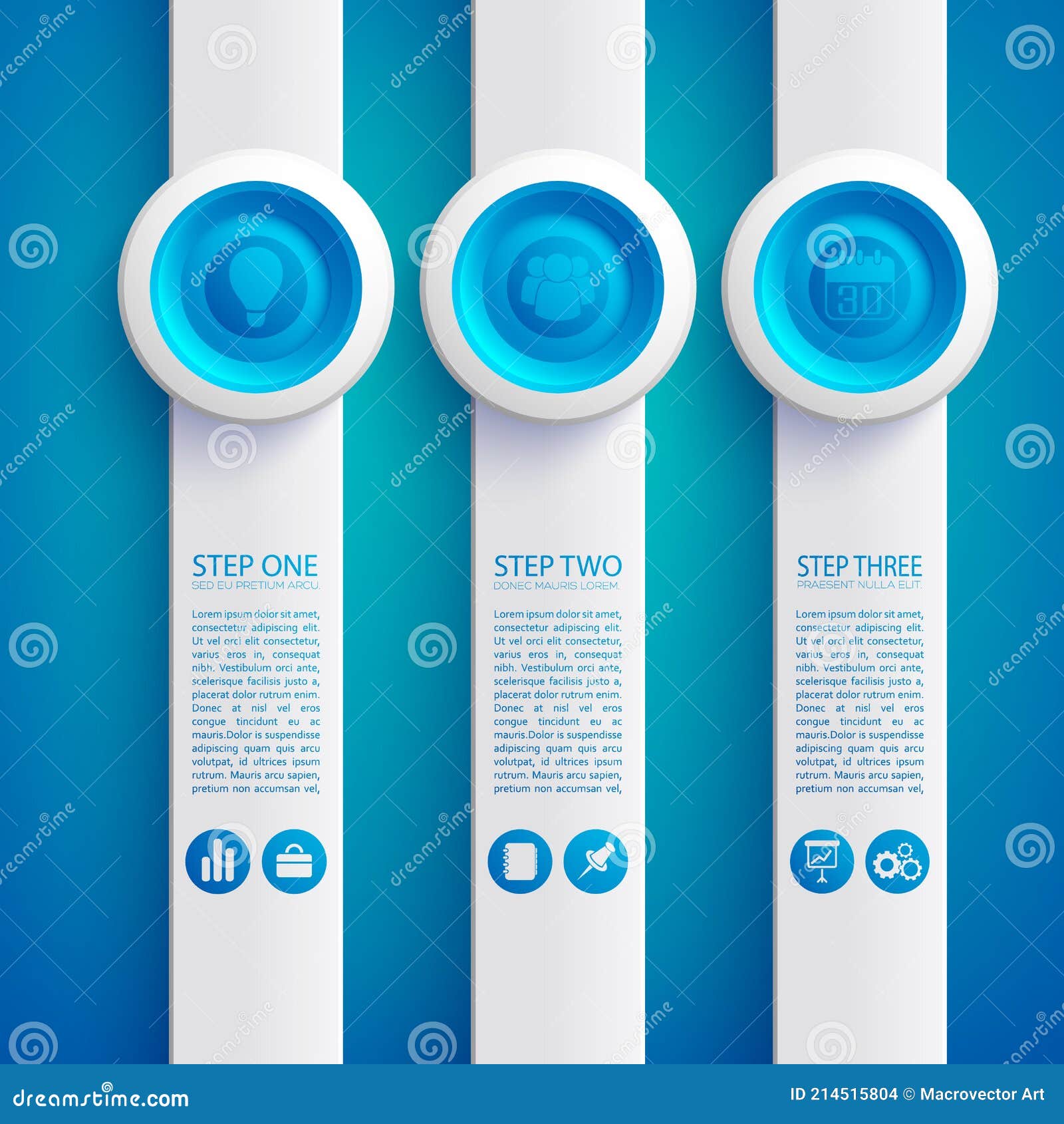 Web Infographic Template stock vector. Illustration of infographics ...