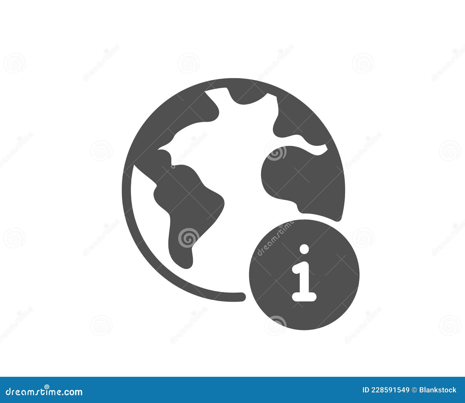 Web Information Icon. Internet Info Sign. Vector Stock Vector ...