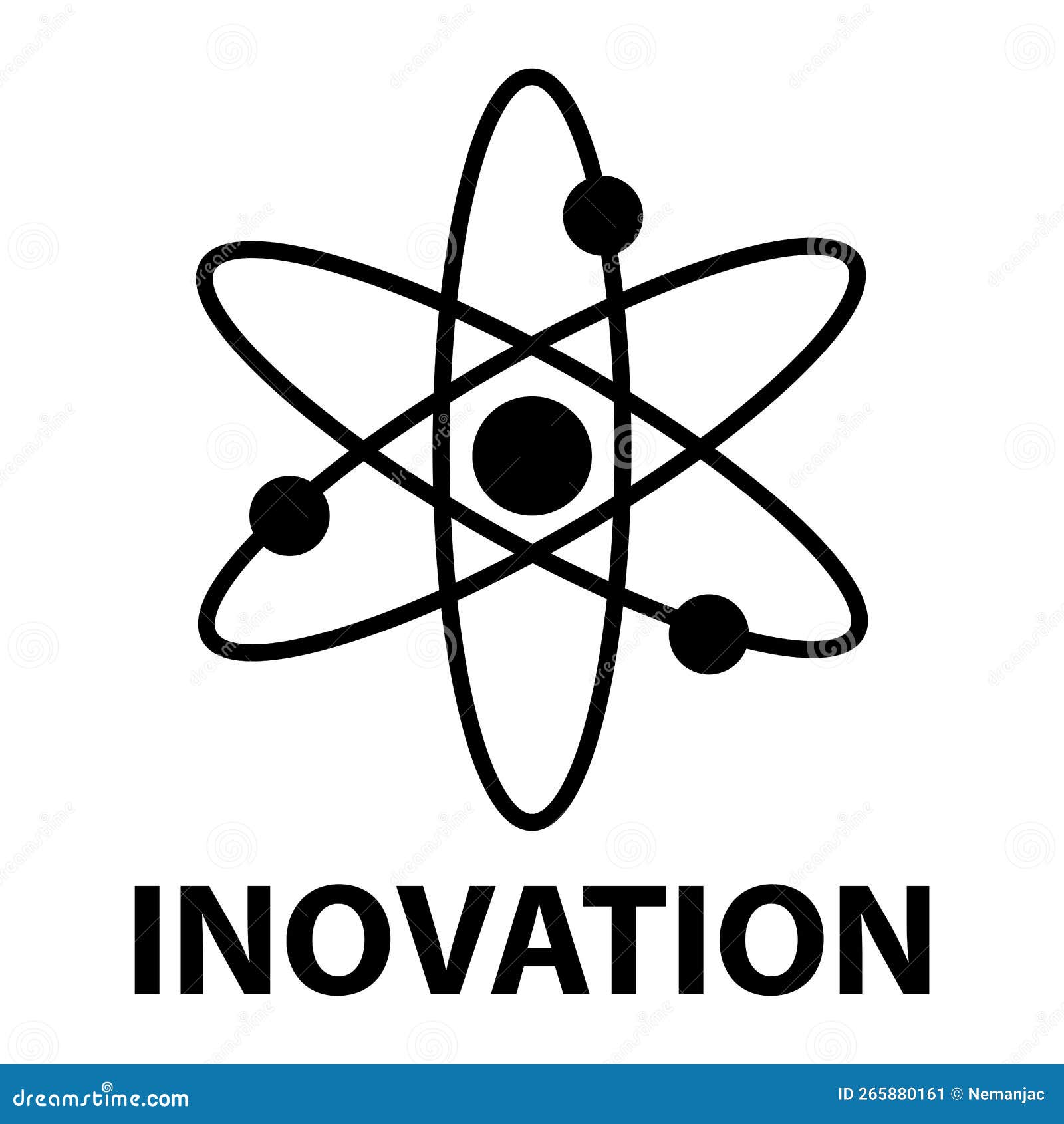 Innovation concept stock illustration. Illustration of isolated - 265880161