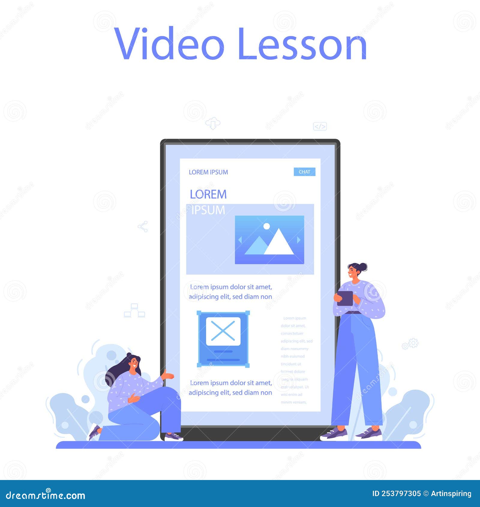 Web Integration Online Service or Platform. Website Layout Converting Stock Vector ...