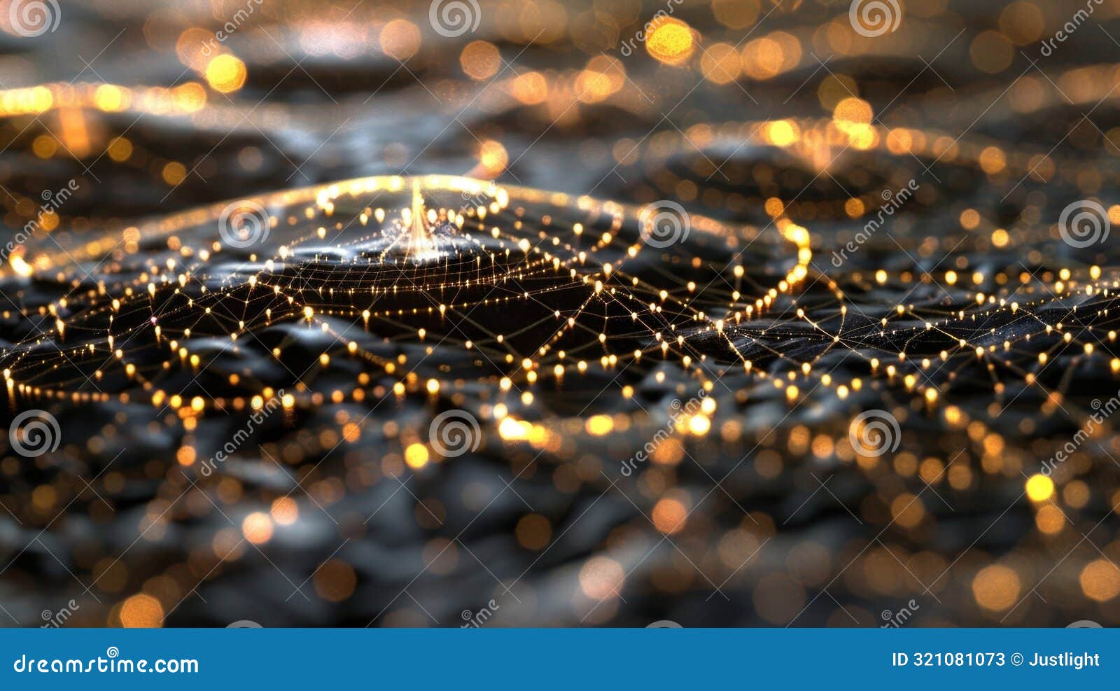 A Web of Interconnected Nodes and Pathways Representing the Complex Interconnectedness of Data ...