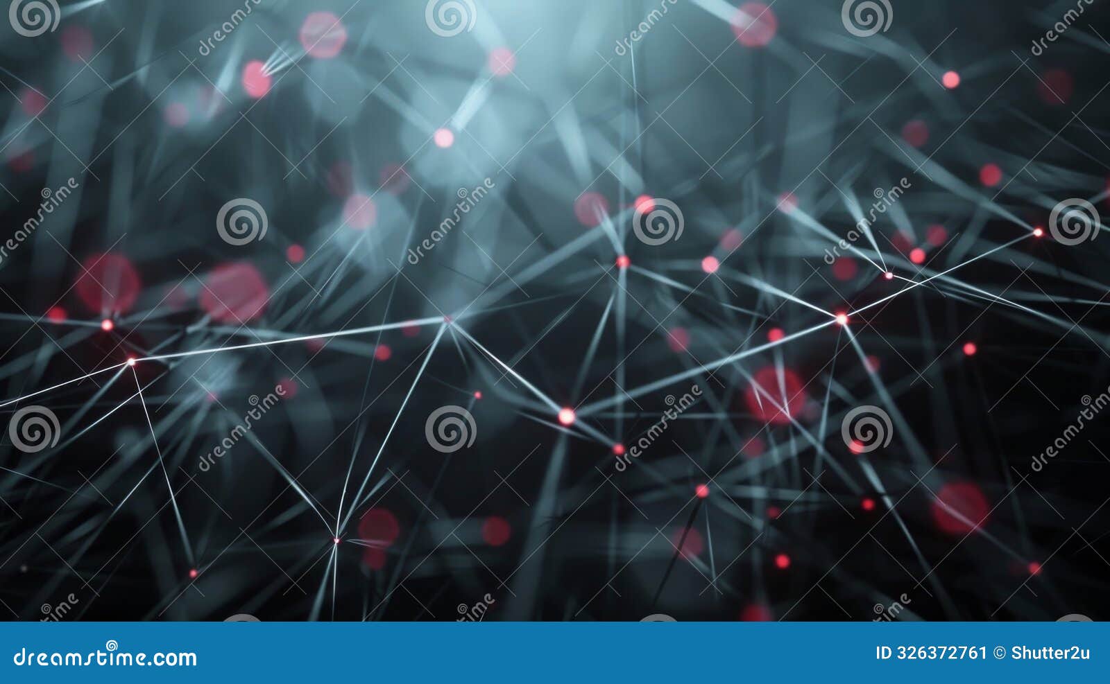 A Web of Interconnected Wires and Circuits Stock Illustration ...
